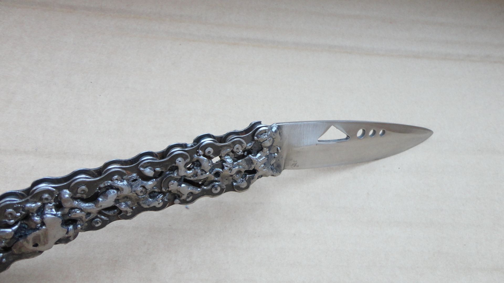 Bicycle Chain Handle Knife (with Pictures) - Instructables