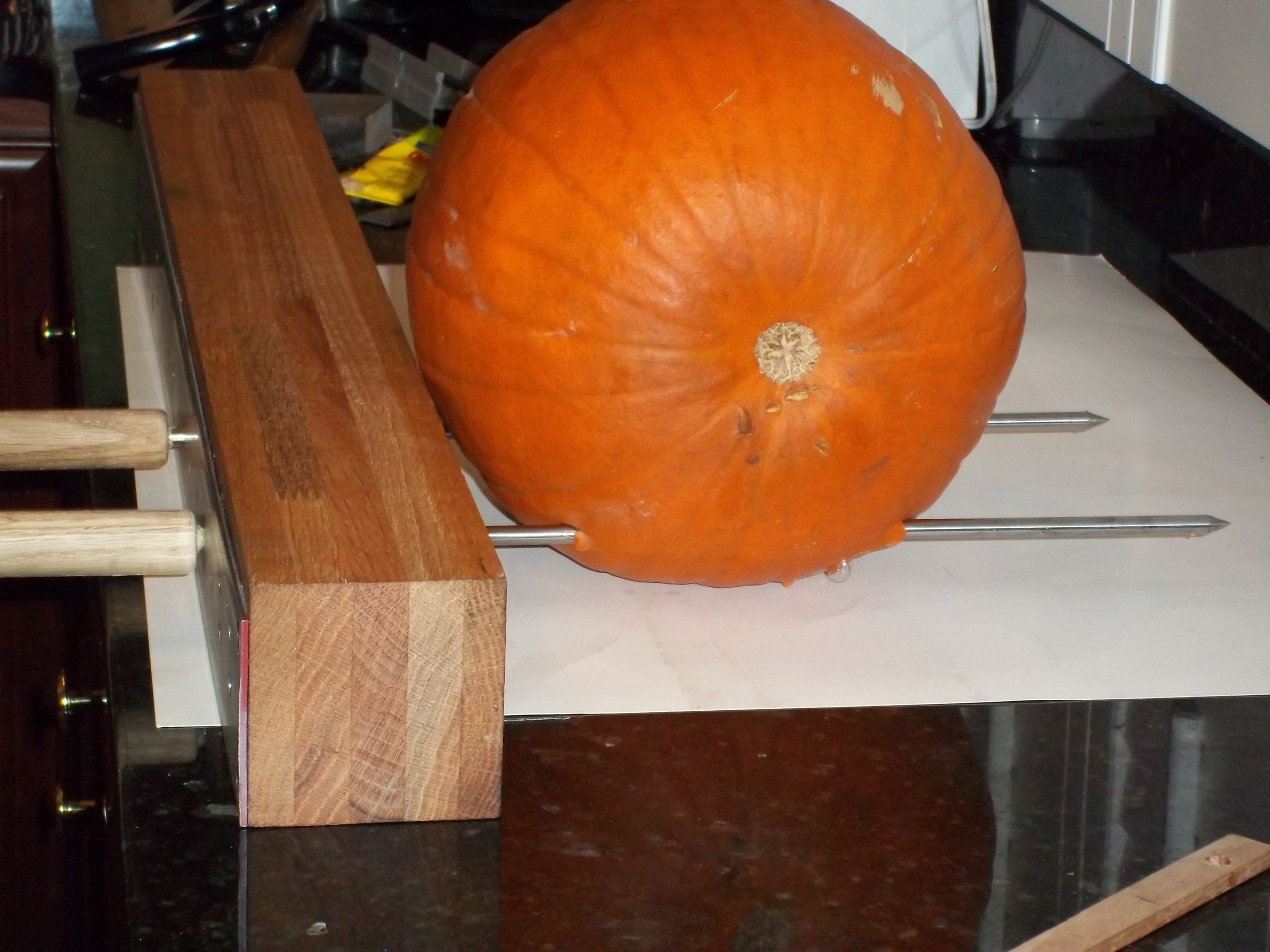 PUMPKIN AXLE PUNCH to Create Parallel Axle Holes for a Pumpkin Racer ...
