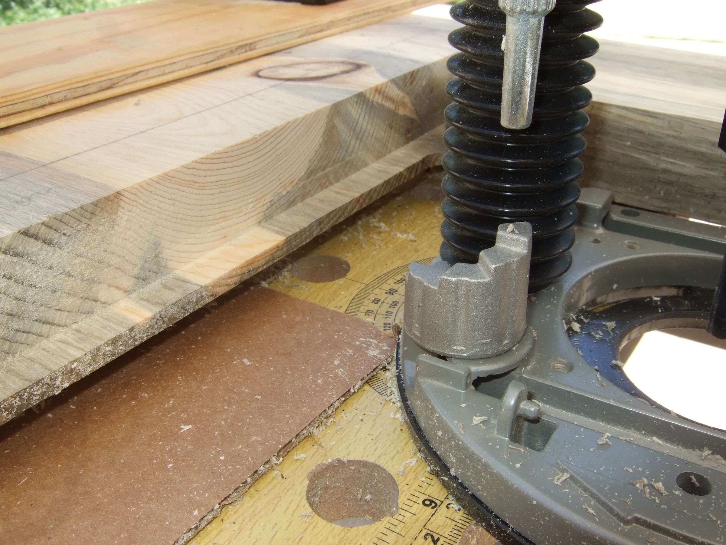 17" Picture Frame Made From Single Piece Wood Slab (for Digital Picture ...