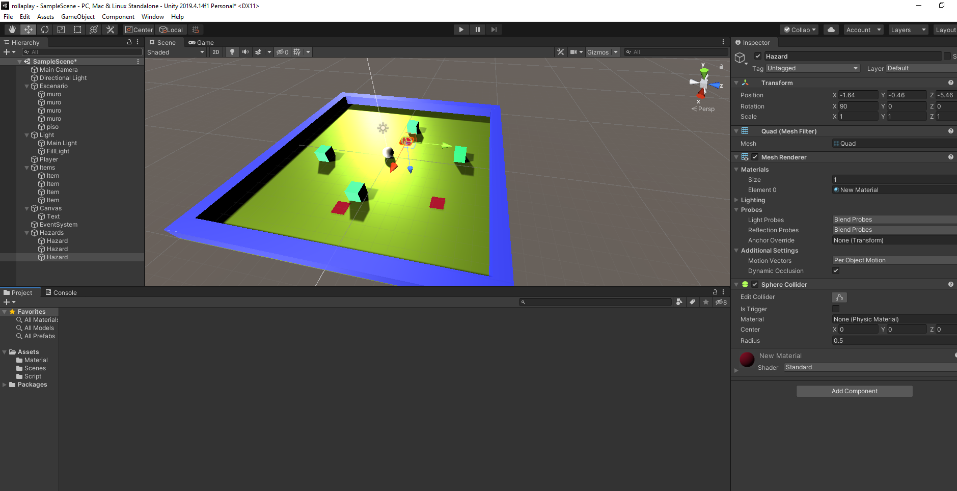 How to Make a Simple Game in Unity 3D : 12 Steps - Instructables