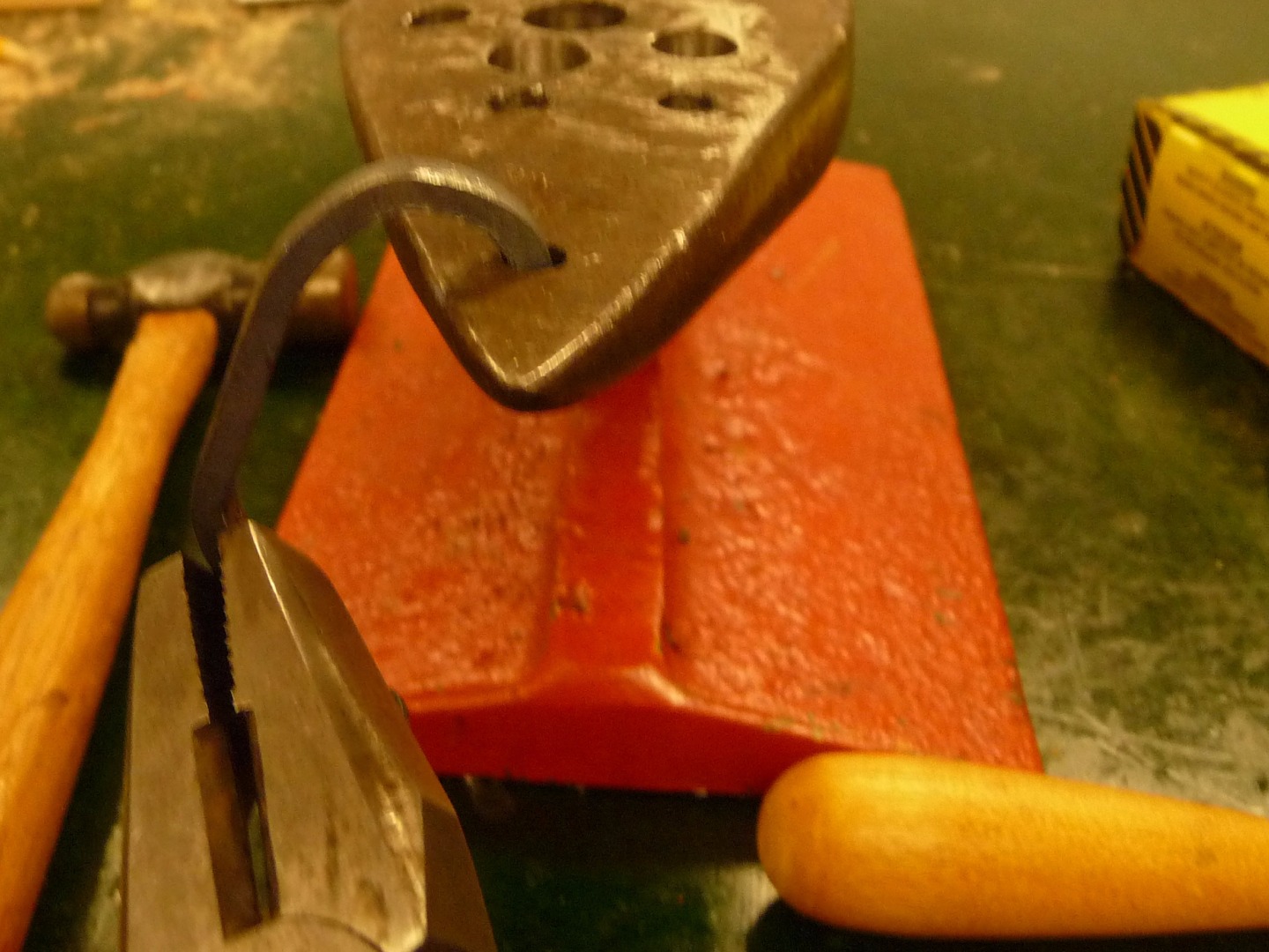 Coat Hook From a Masonry Nail : 8 Steps - Instructables