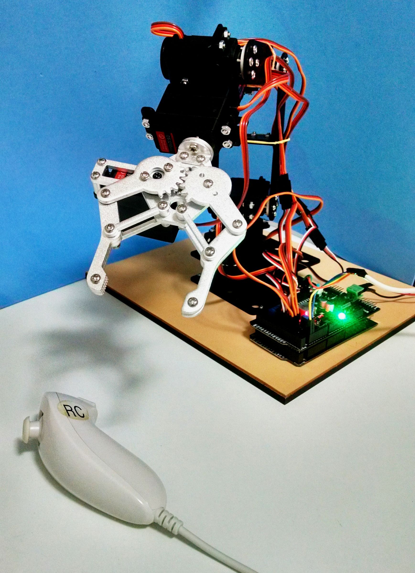Nunchuk Controlled Robotic Arm (with Arduino) : 14 Steps (with Pictures) - Instructables
