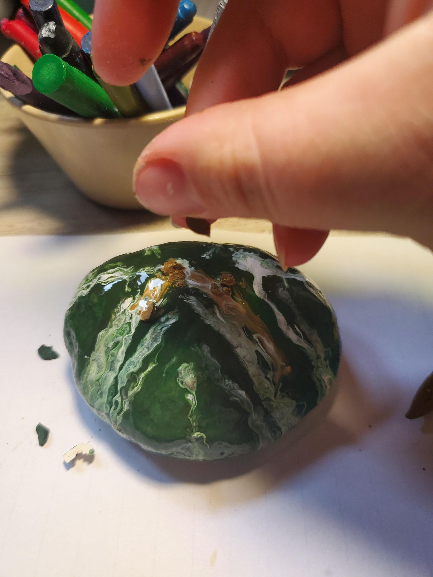 Marbled Crayon Stones : 9 Steps (with Pictures) - Instructables