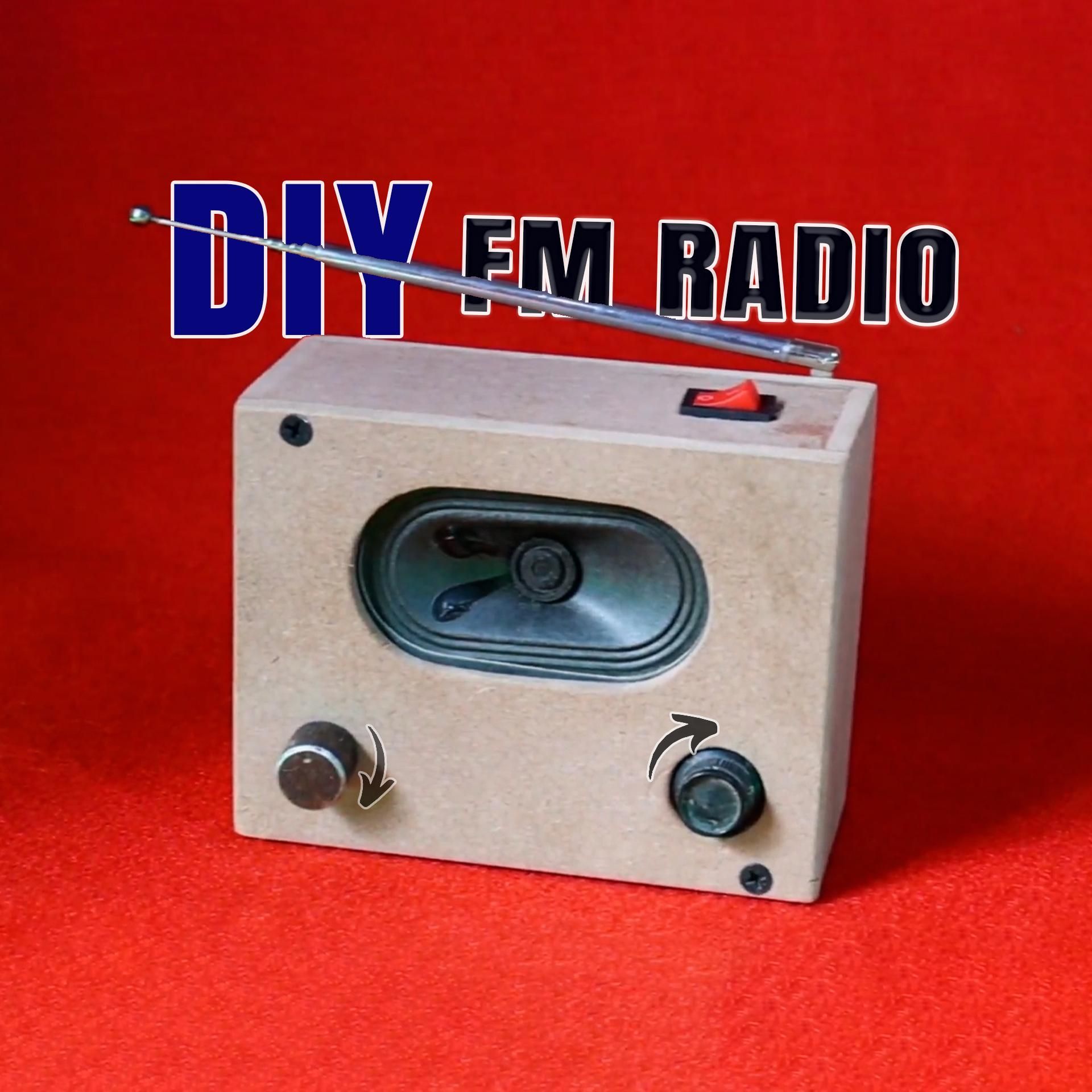 DIY FM Radio — Build a FM Receiver at Home With the Sony 1619 FM Radio ...