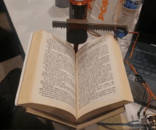 IDC 2 - Automatic Page Turner : 6 Steps - Instructables