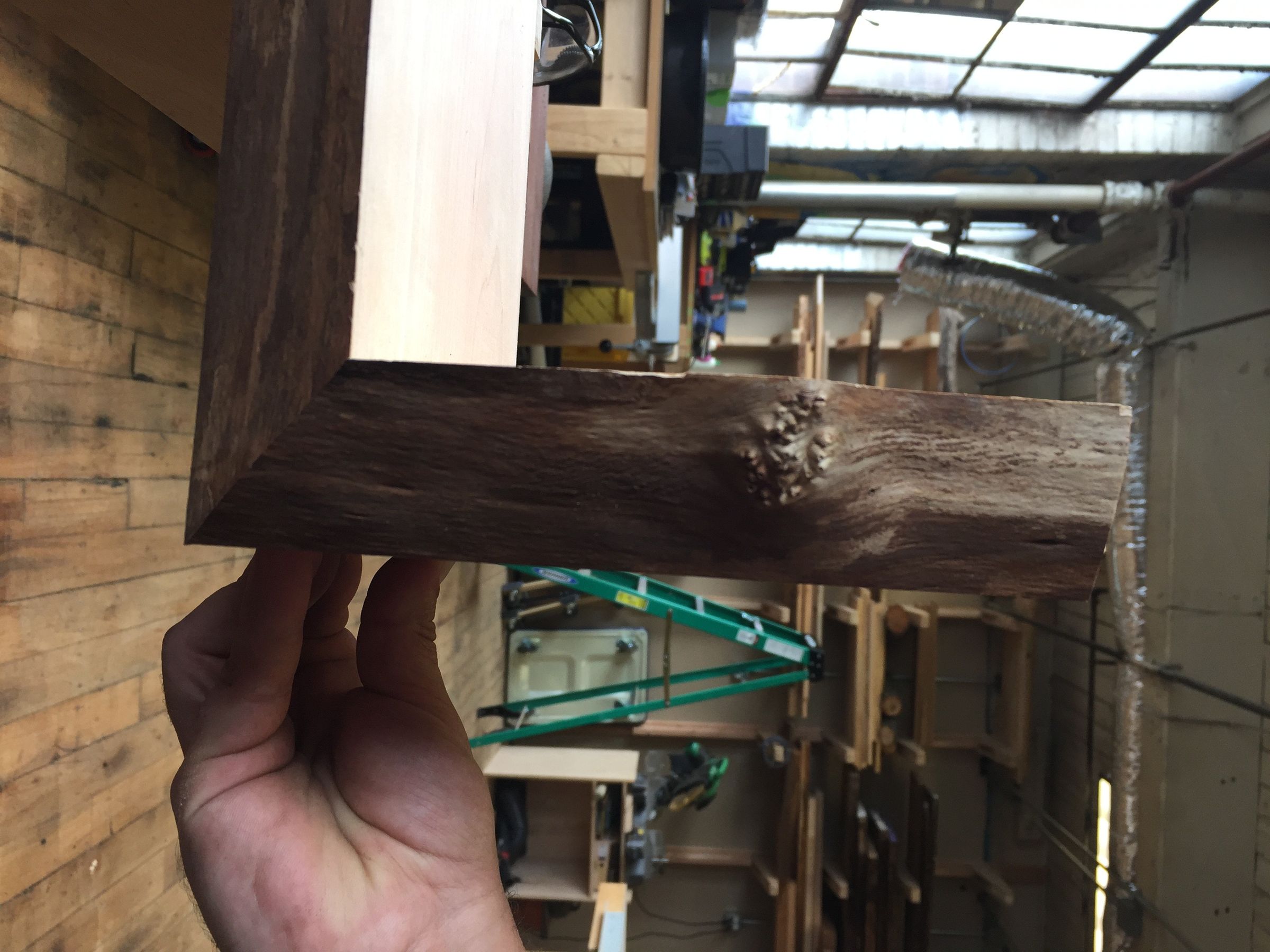 Live Edge Reverse Waterfall Floating Shelf : 6 Steps (with Pictures ...