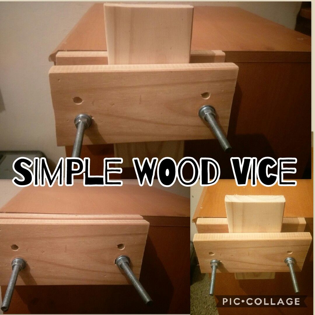 Diy Simple Wood Vice : 4 Steps (with Pictures) - Instructables