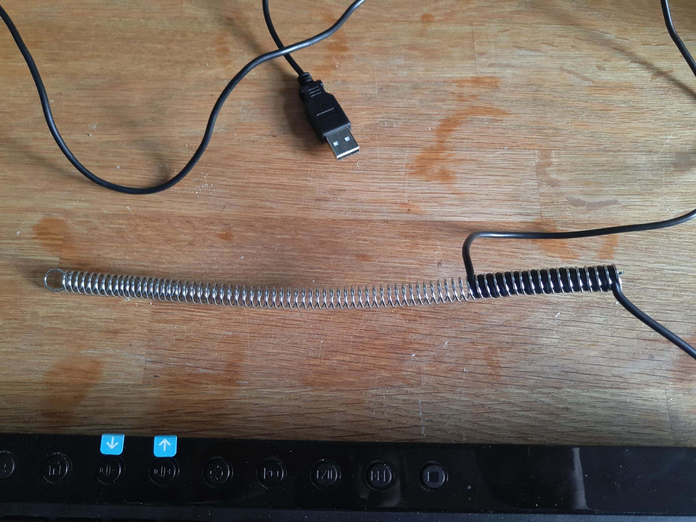 Keyboard Cable Coil : 4 Steps - Instructables