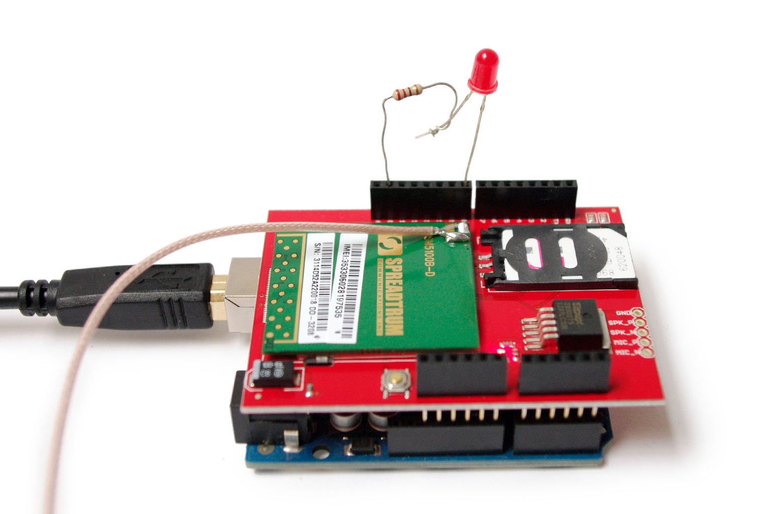 Arduino Cellular Shield Tutorial 9 Steps With Pictures Instructables