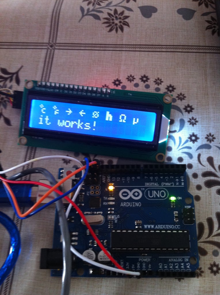 Pacman And Custom Characters On Arduino With A 16x2 Lcd I2c Ywrobot