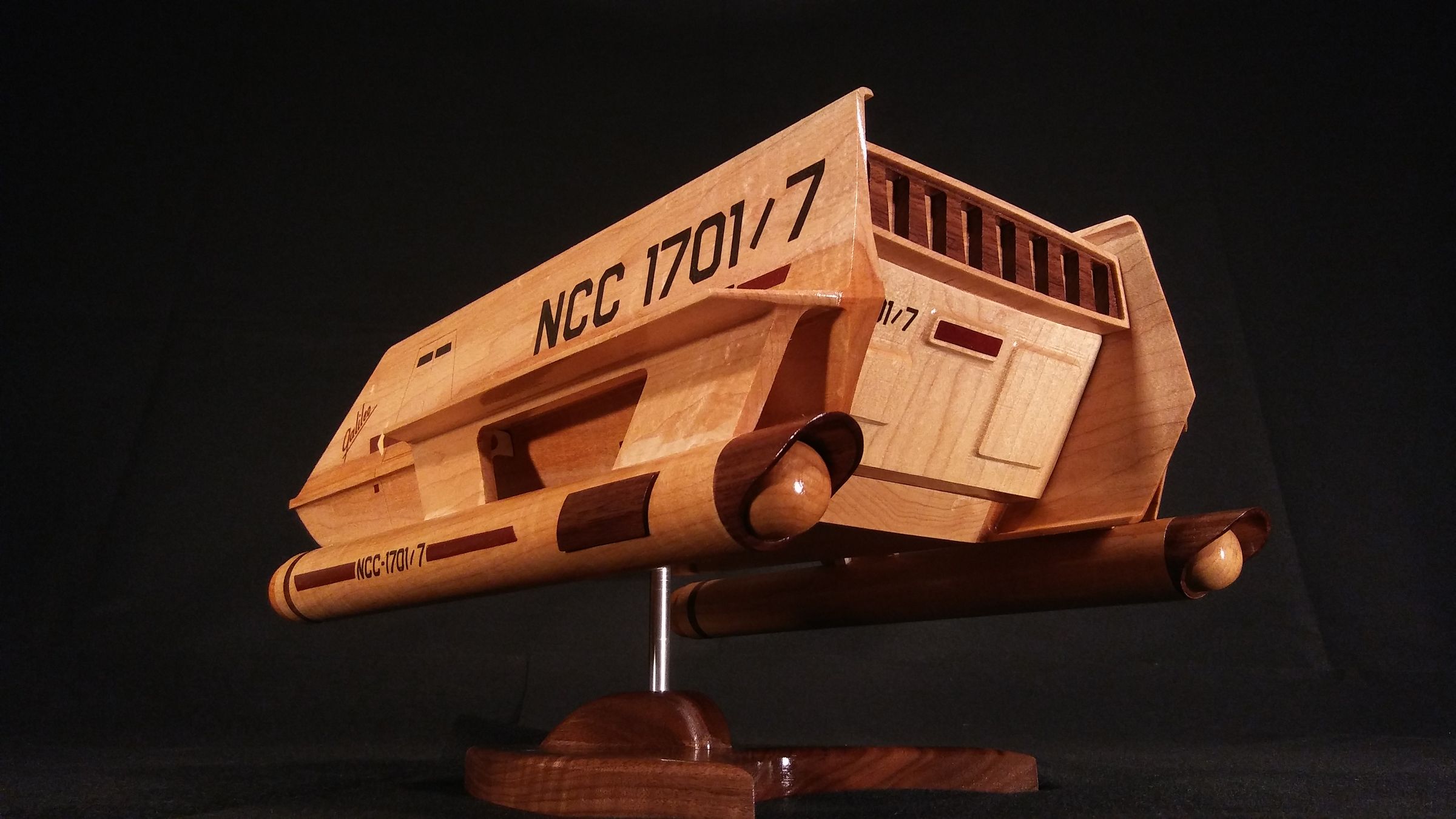 Wooden Shuttlecraft Galileo Model : 10 Steps (with Pictures ...