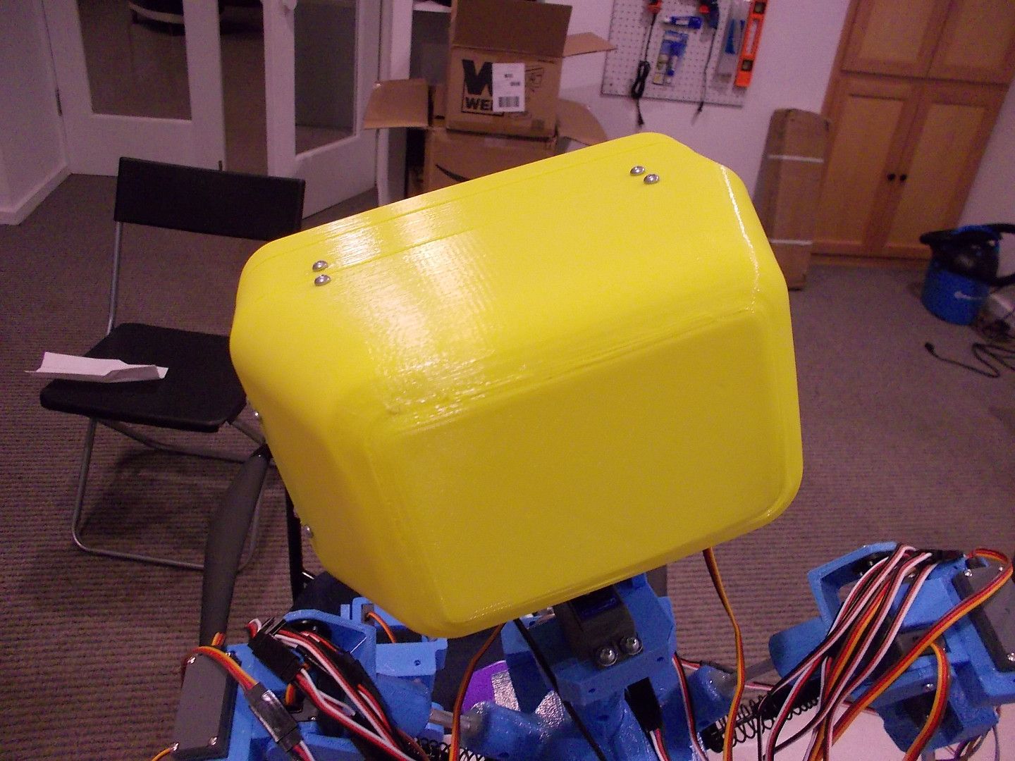 ASPIR: Full-Size 3D-Printed Humanoid Robot : 80 Steps (with Pictures ...