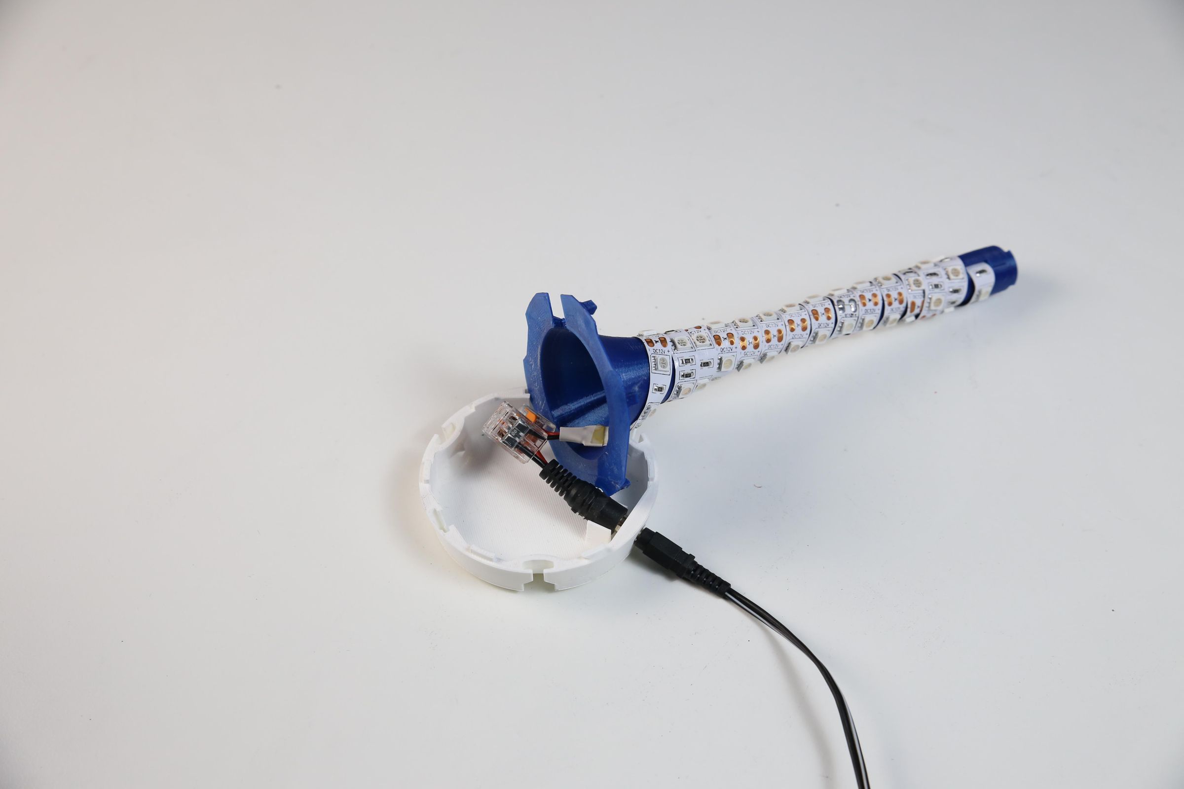 3d Printed RGB LED Rocket Lamp for Kids / Advanced Level : 5 Steps ...