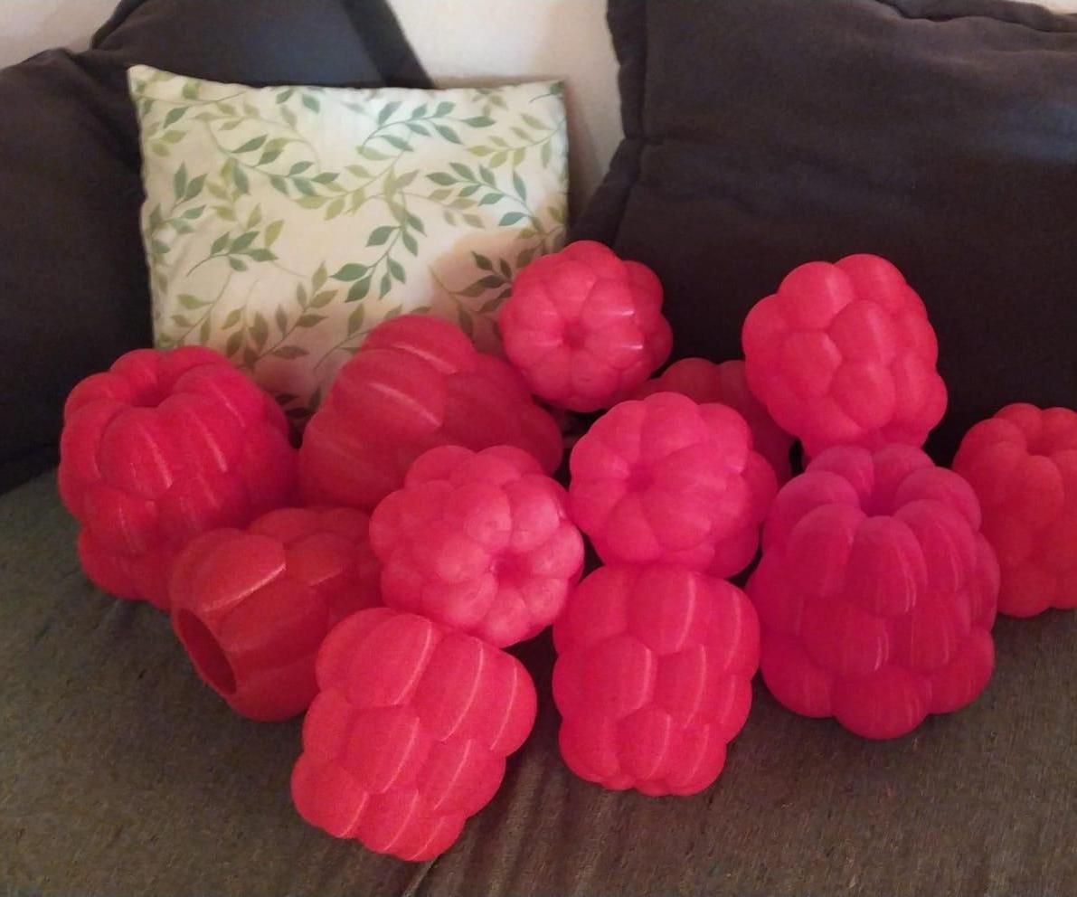 Making Giant Raspberries With Optimized Design for 3d Printing : 8 ...
