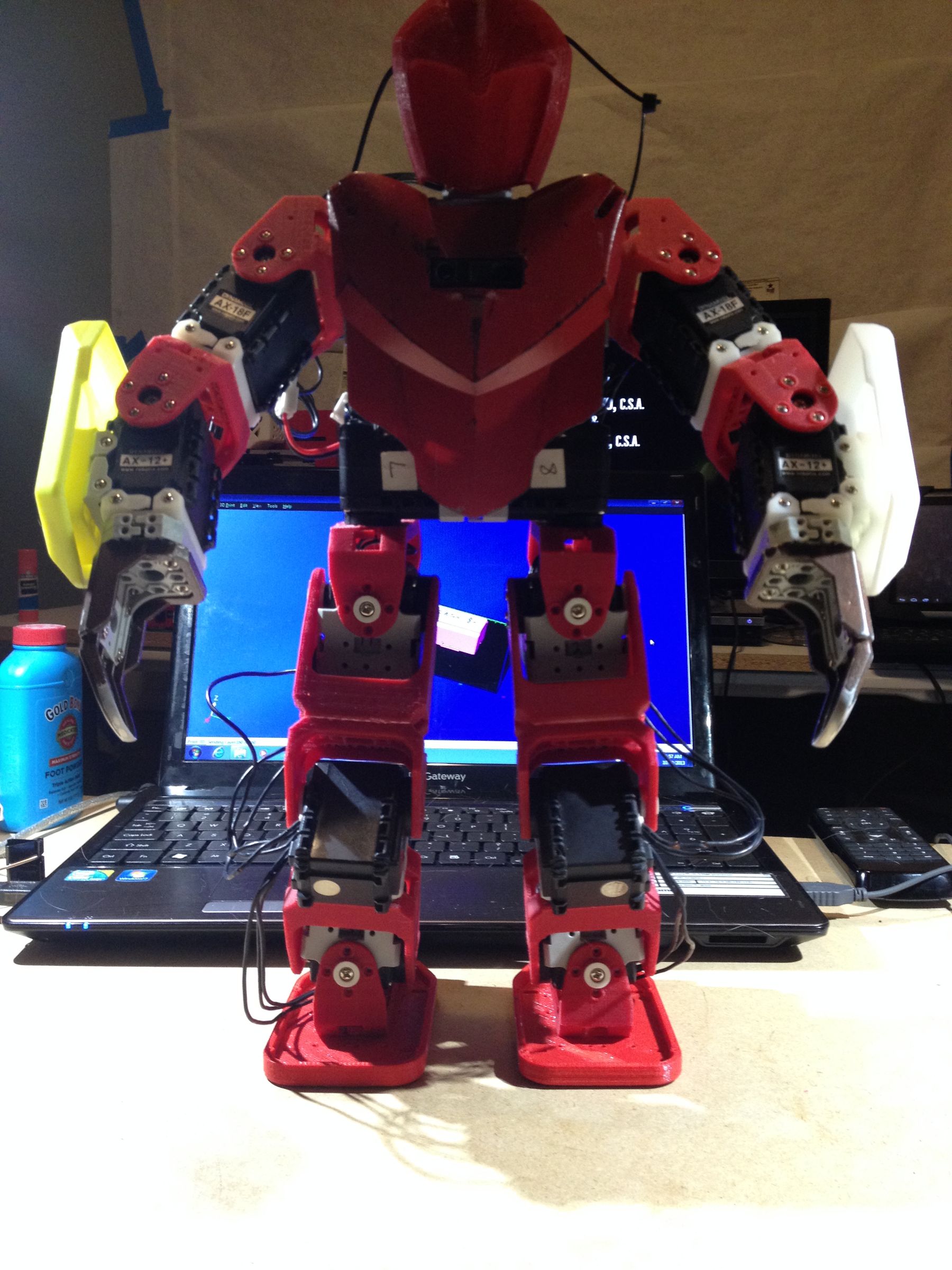 3D Printed Humanoid Robot for Under 1000.00 USD : 10 Steps - Instructables