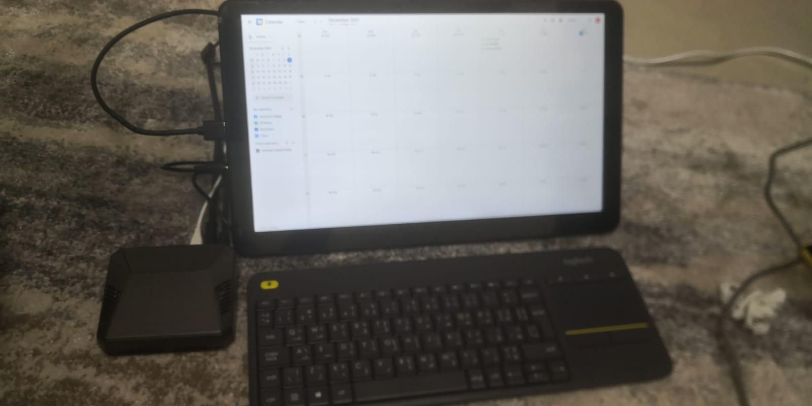 Raspberry Pi4 15.6-inch IPS HDMI Touch Screen Google Calendar : 9 Steps ...