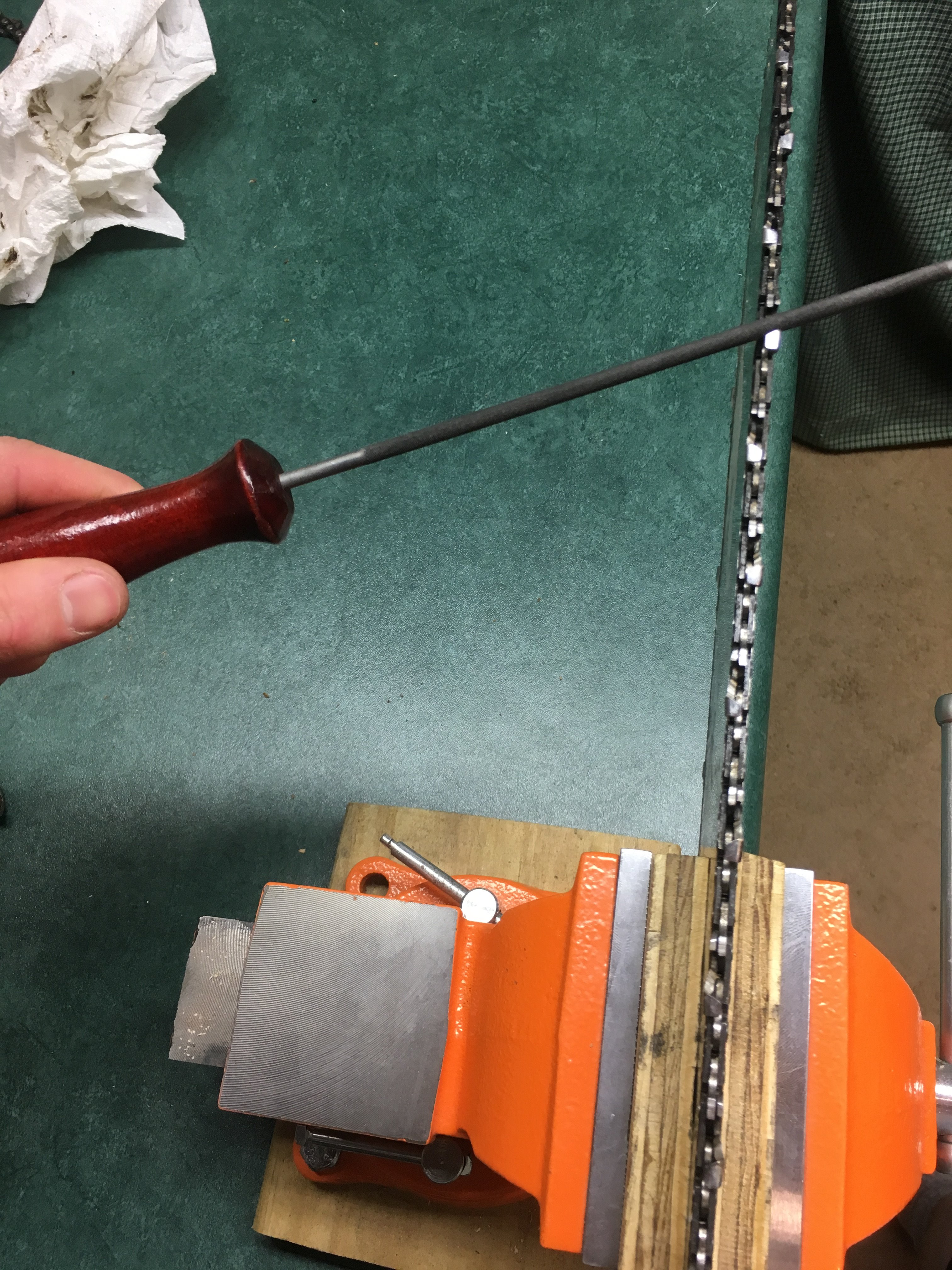 How to Sharpen a Chainsaw Chain : 9 Steps (with Pictures) - Instructables