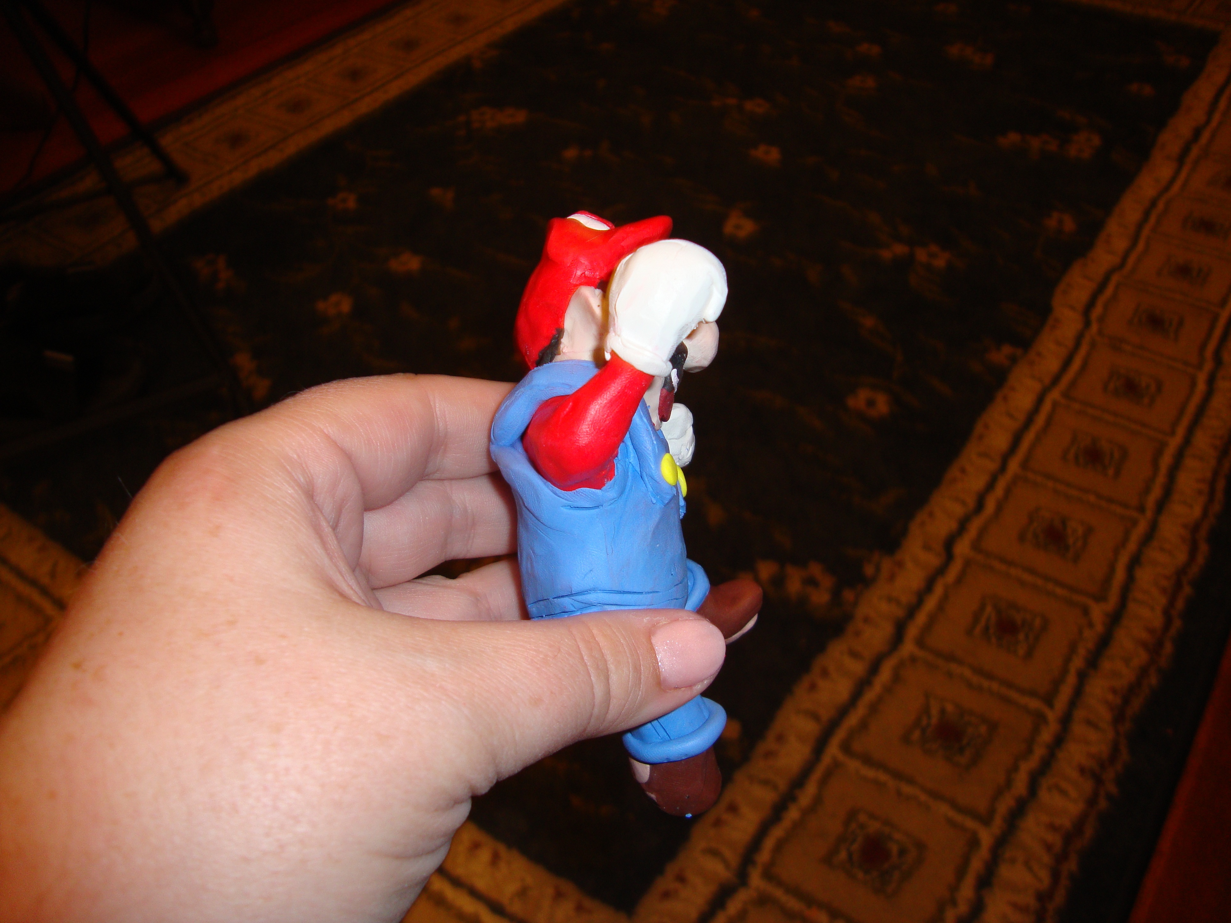 Super Mario Brothers Polymer Clay Sculpture : 21 Steps (with Pictures ...