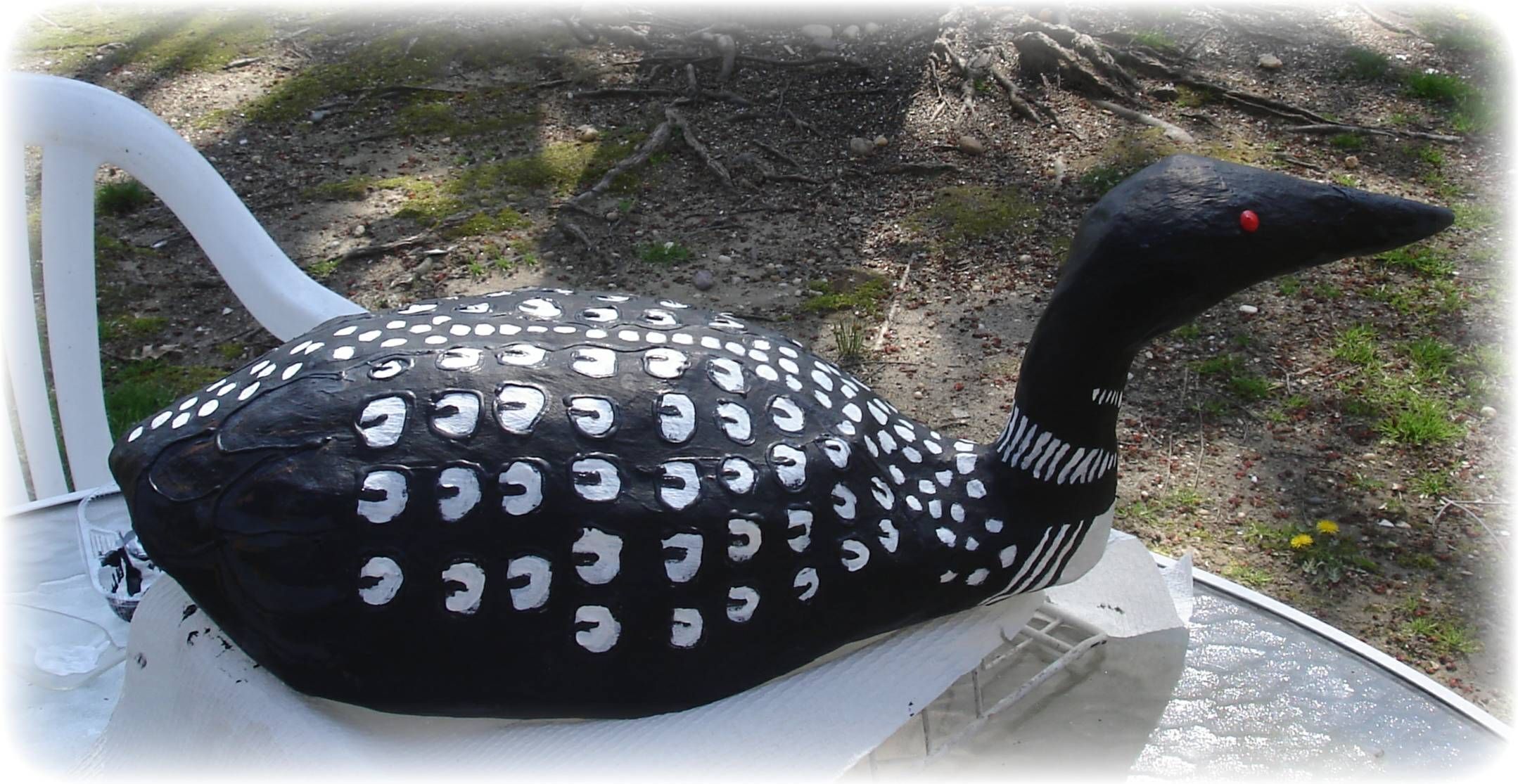 Recycle Plastic Grocery Bags, Wire Hangers and Newspaper Into Loons ...