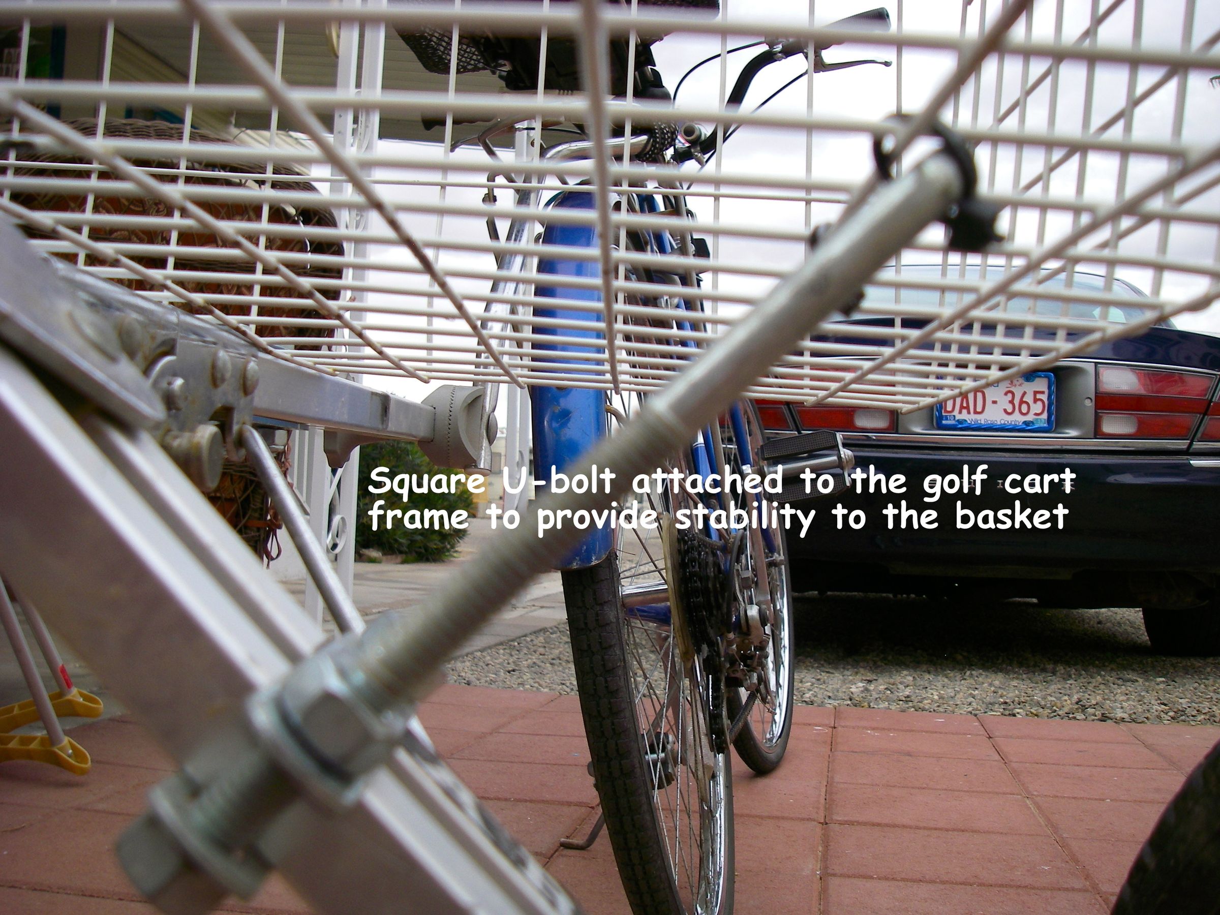 BICYCLE UTILITY CART FROM OLD GOLF PULL CART (with Pictures ...