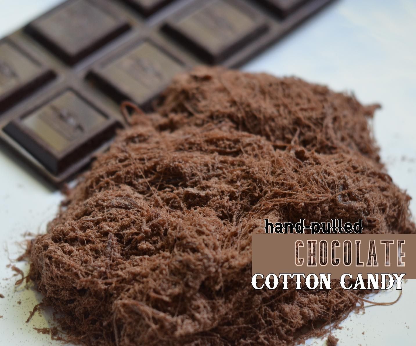 Hand-Pulled Chocolate Cotton Candy : 7 Steps (with Pictures ...