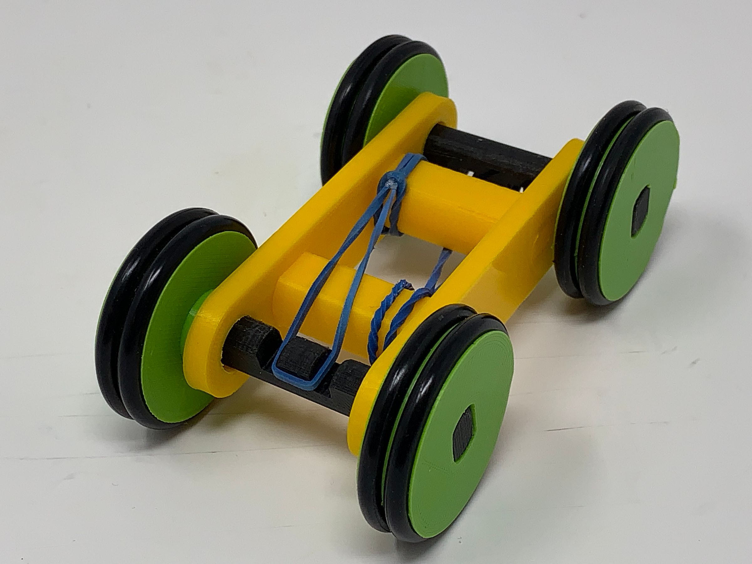 Designing a Simple 3D Printed Rubber Band Car Using Autodesk Fusion 360 ...