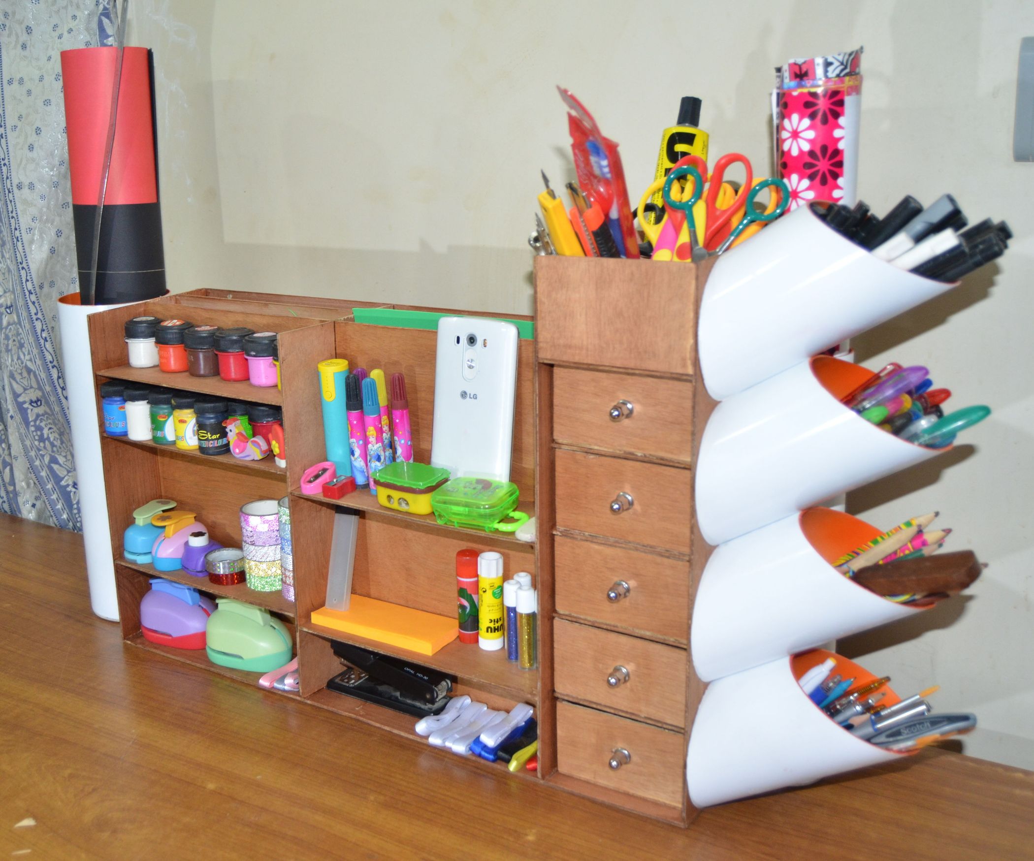 DIY CRAFTing ORGANIZER : 9 Steps - Instructables