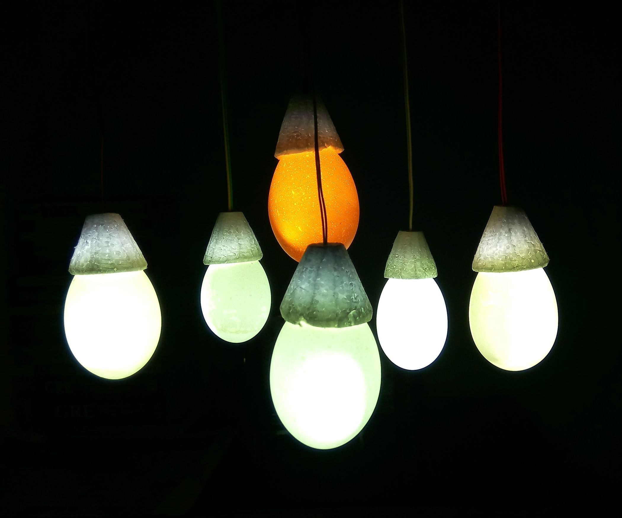 Eggshell LED Chandelier : 8 Steps (with Pictures) - Instructables
