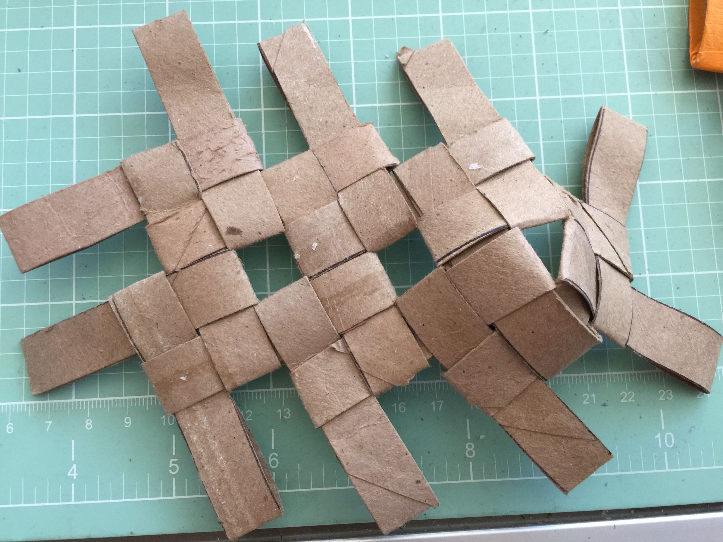 Woven Basket Made Out of Recycled Paper / Junk Mail : 8 Steps (with ...