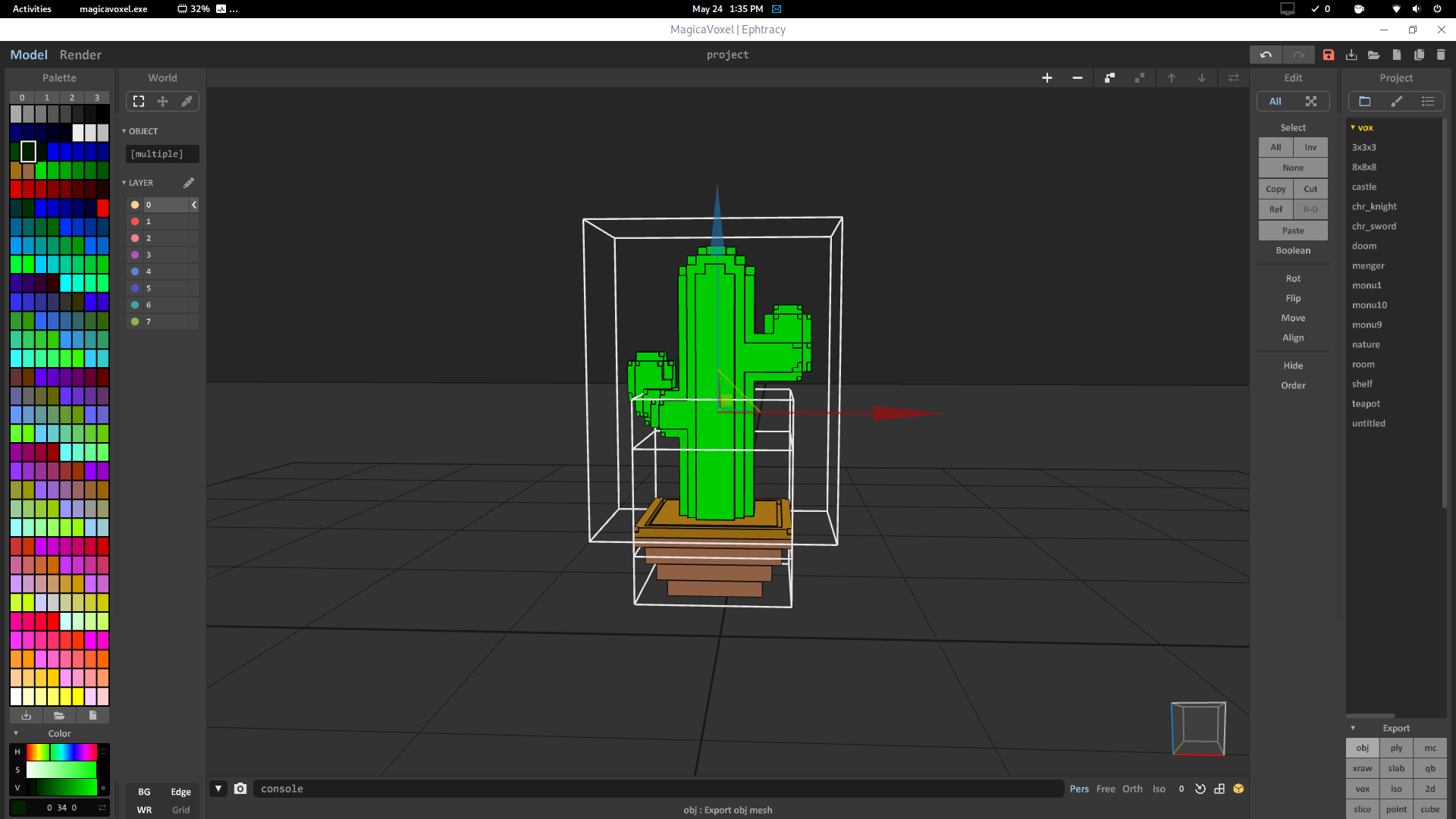 Making and Printing 8bit Models Using MagicaVoxel : 11 Steps ...