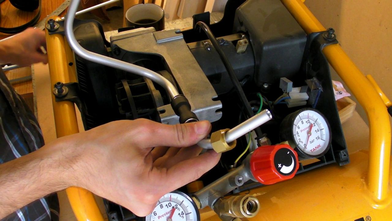 Fixing Air Compressor - Replacing Intake Pipe - Instructables