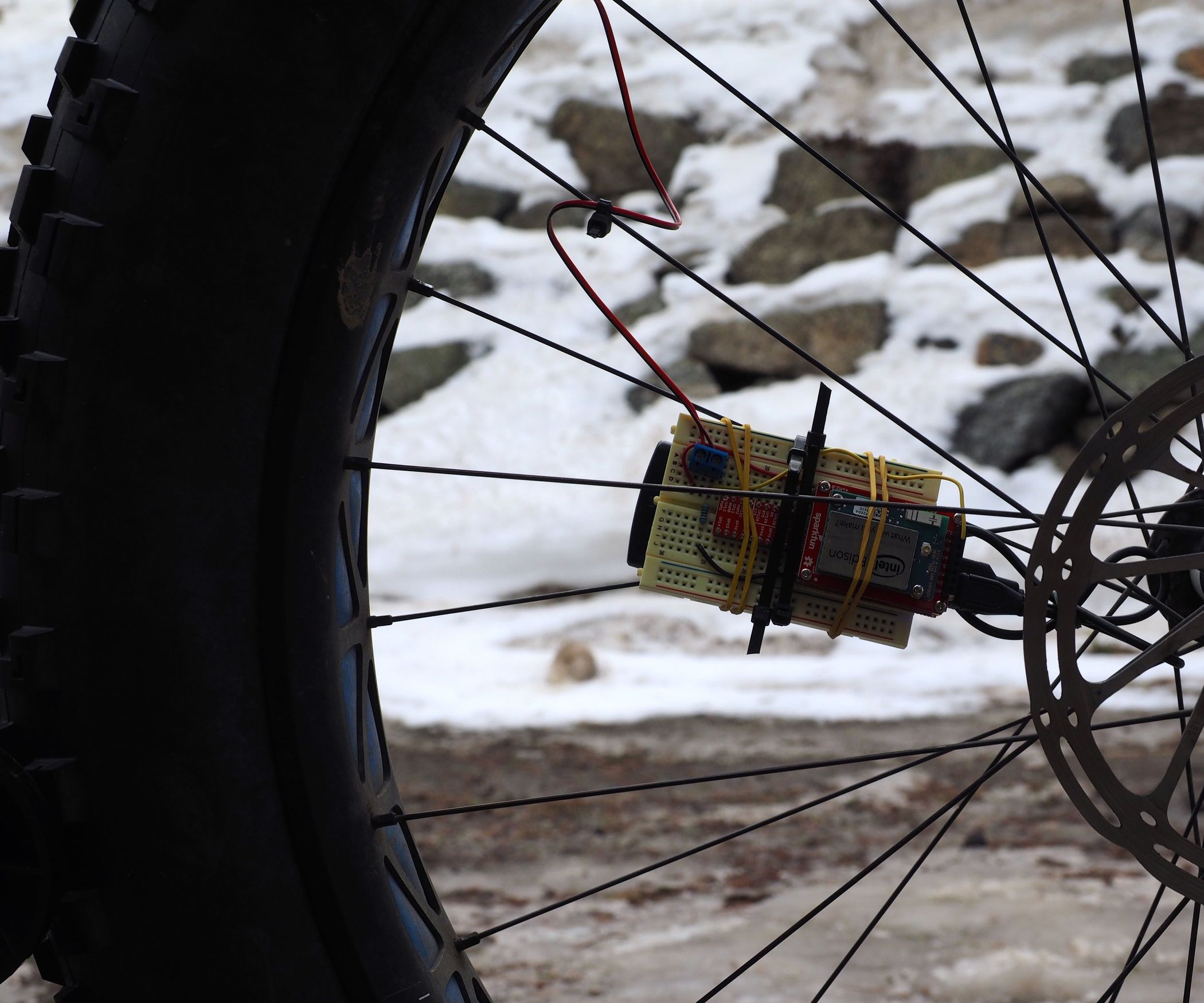 Intel Edison Fat Bike Tire Analyzer : 5 Steps - Instructables