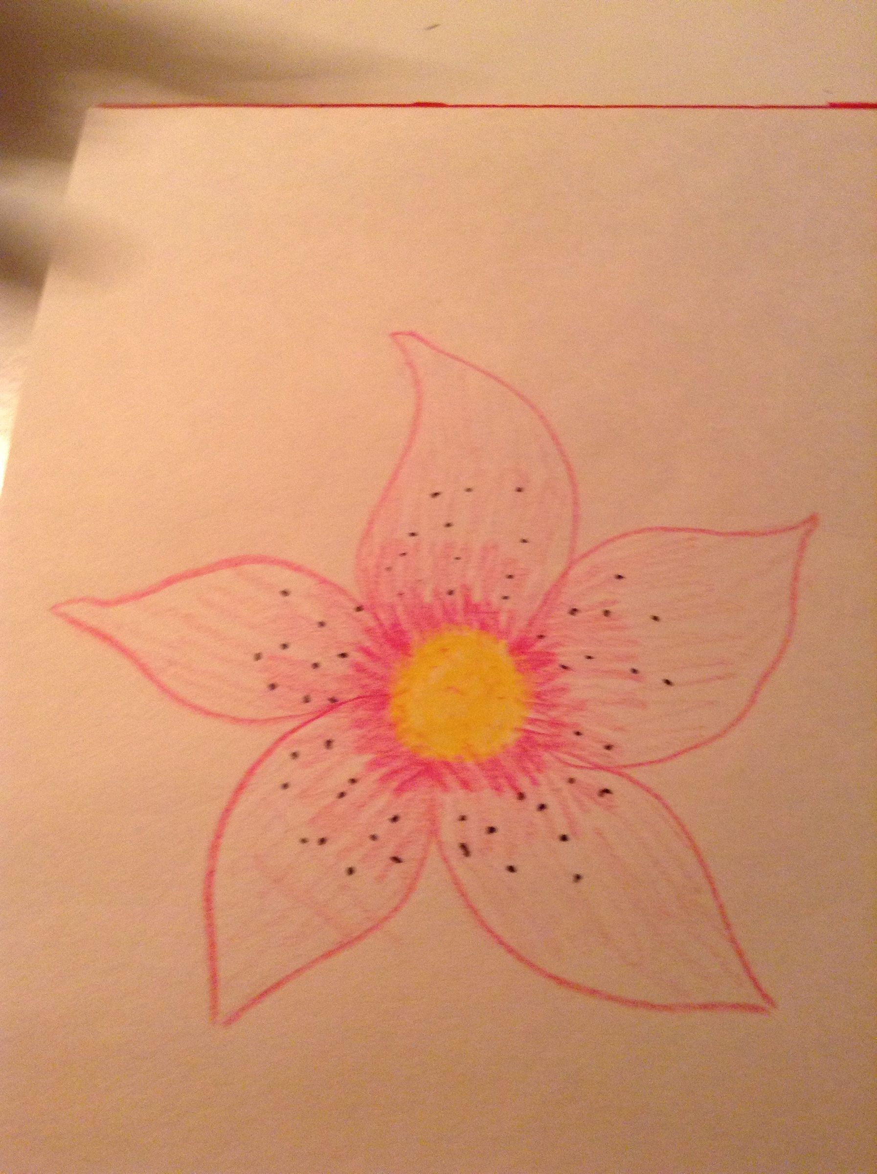 How to Draw a Flower : 9 Steps - Instructables