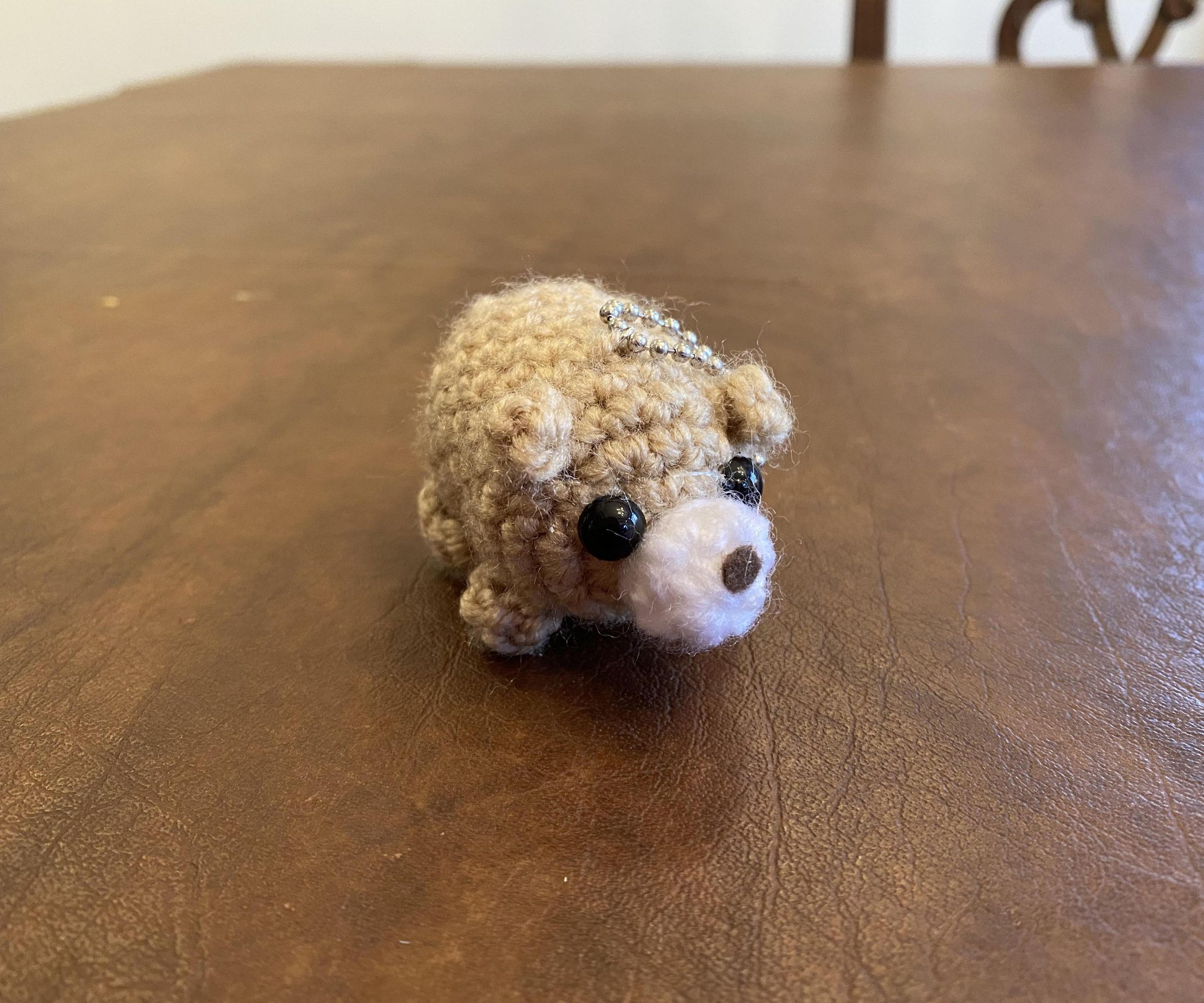 Crochet Animal Keychains (Bear) : 13 Steps (with Pictures) - Instructables