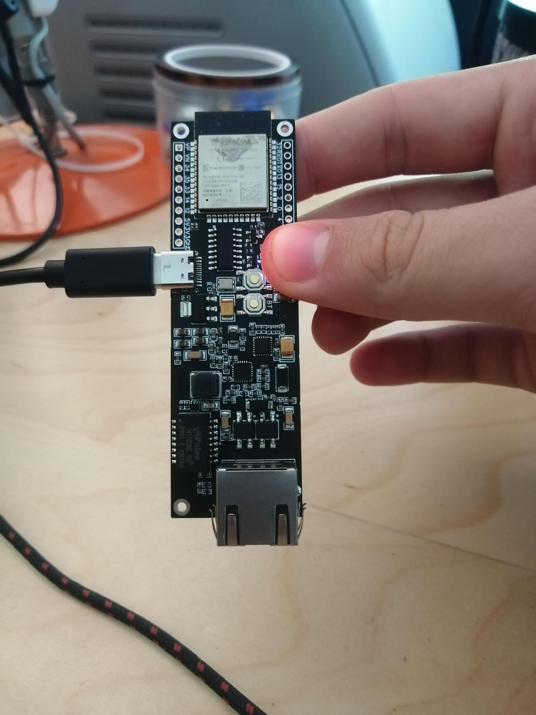 Esp32-Stick Development Boards(POE-A, POE-P, ETH) Blink - Instructables