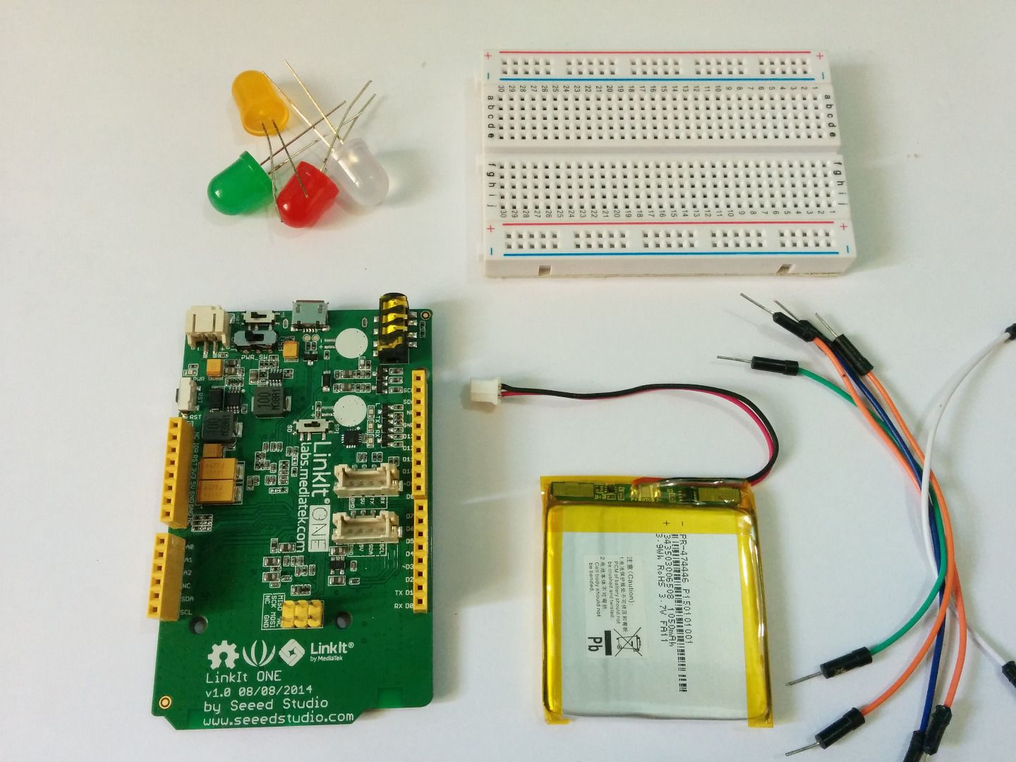 Getting Started With LinkIt One - LEDs : 5 Steps (with Pictures) - Instructables