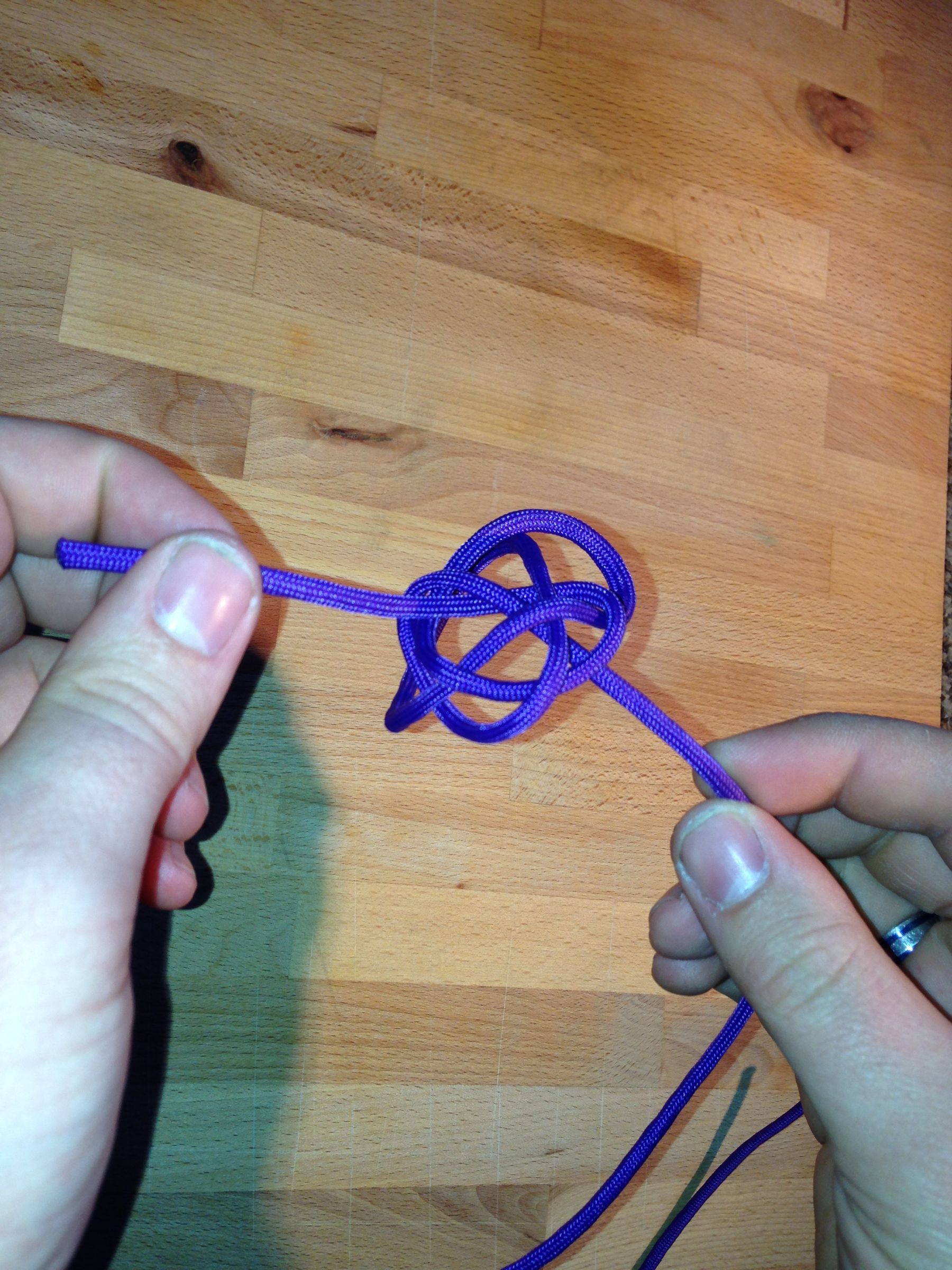 Paracord Celtic Knot Chain Bracelet- Very Easy to Make, and a Great ...