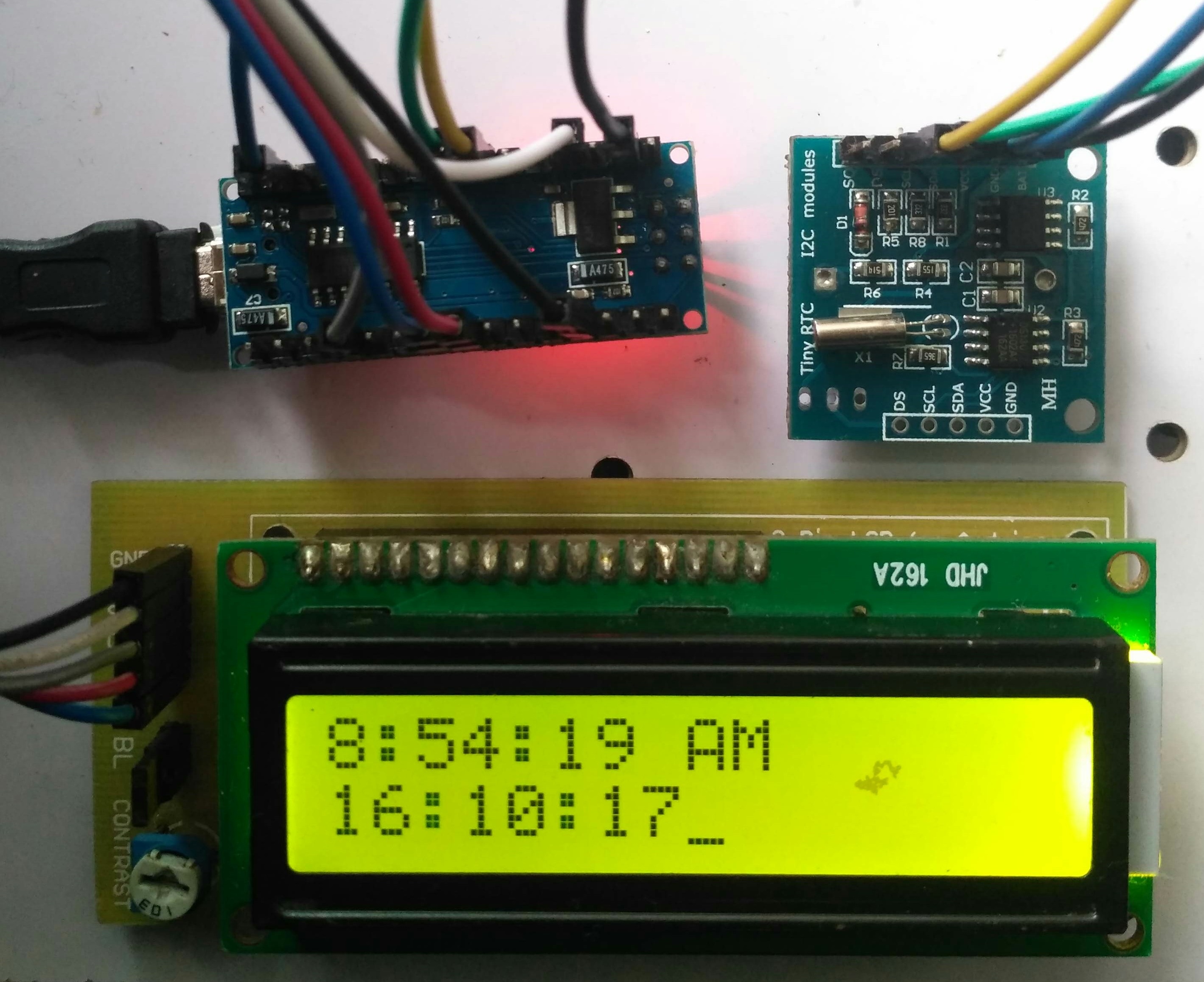 Interfacing DS1307 I2C RTC With Arduino : 6 Steps (with Pictures ...
