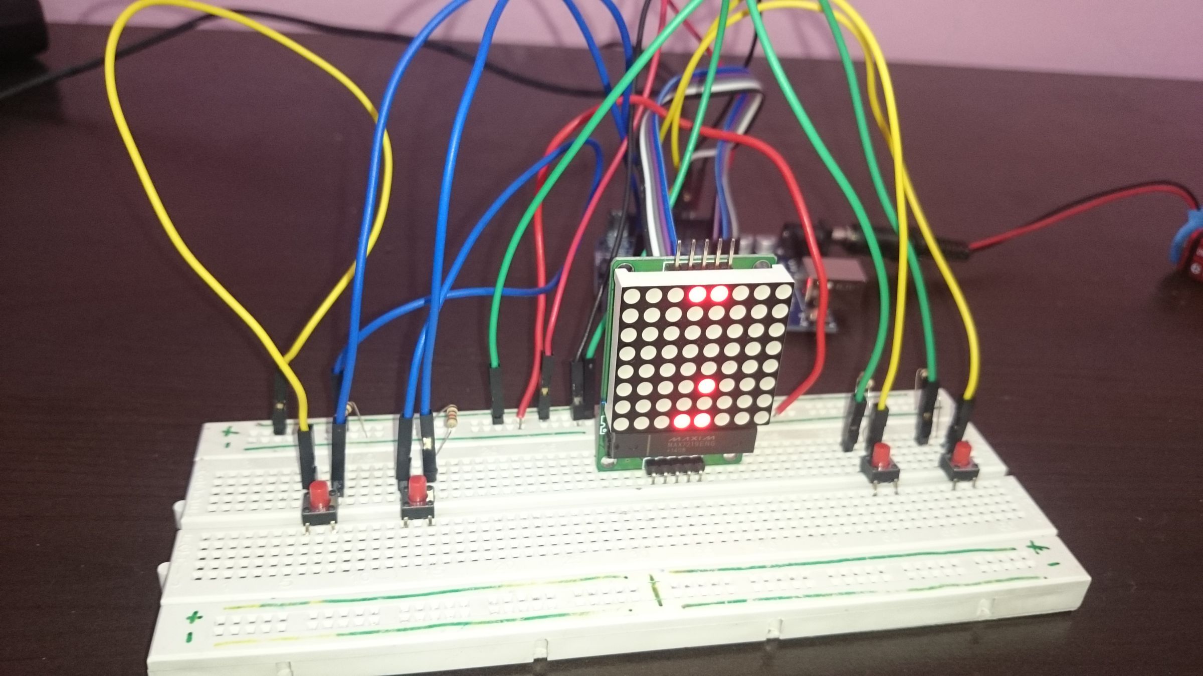Ping Pong in Arduino, With MAX7219 : 4 Steps - Instructables