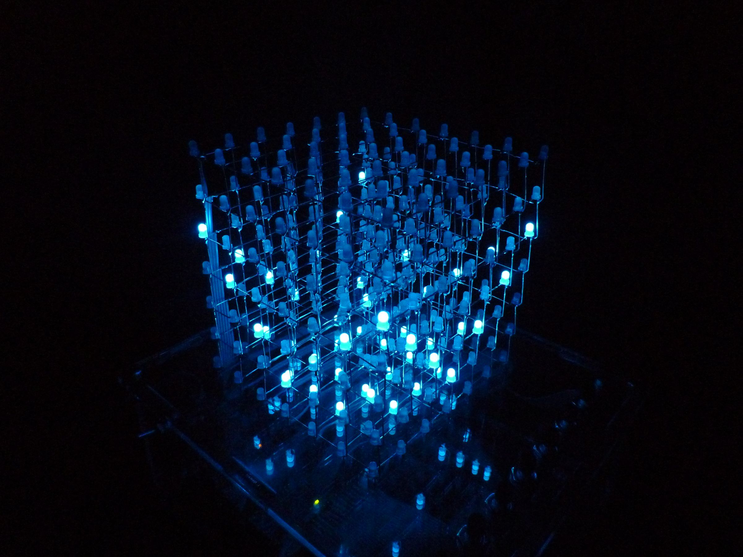 Self-Contained 7x7x7 LED Cube : 26 Steps (with Pictures) - Instructables