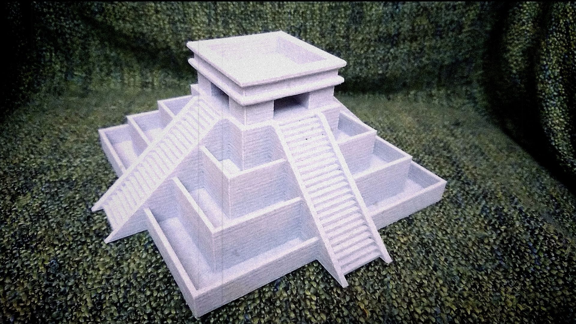 3D Printed Aztec Pyramid Plant Pot : 3 Steps - Instructables