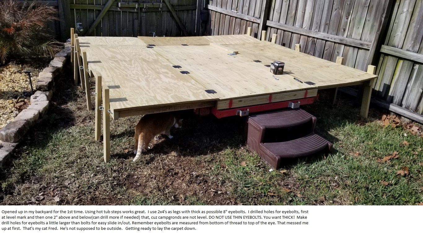 Expanding Utility Trailer Platform for Camping - Instructables