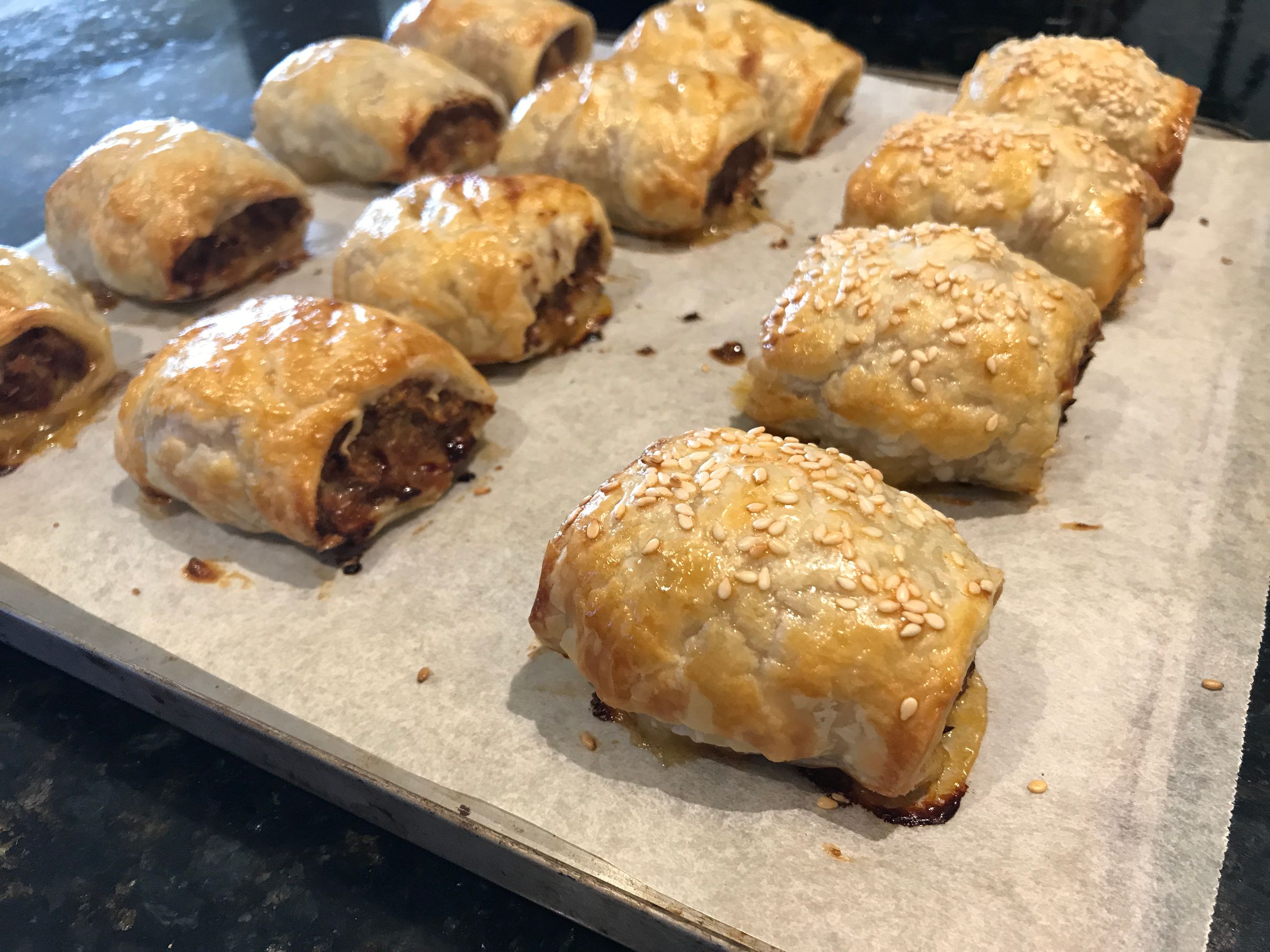 Homemade Sausage Rolls (Freezable Snack) : 12 Steps (with Pictures ...