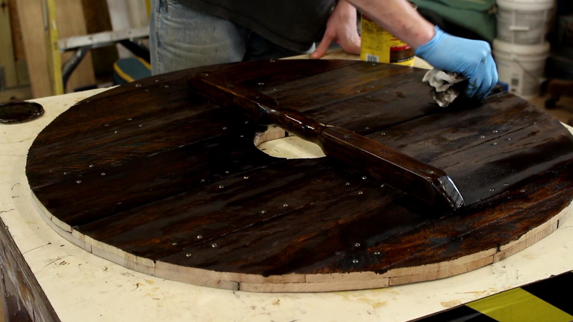 Pallet Wood Viking Shield (Make It Medieval-Ish) : 22 Steps (with ...