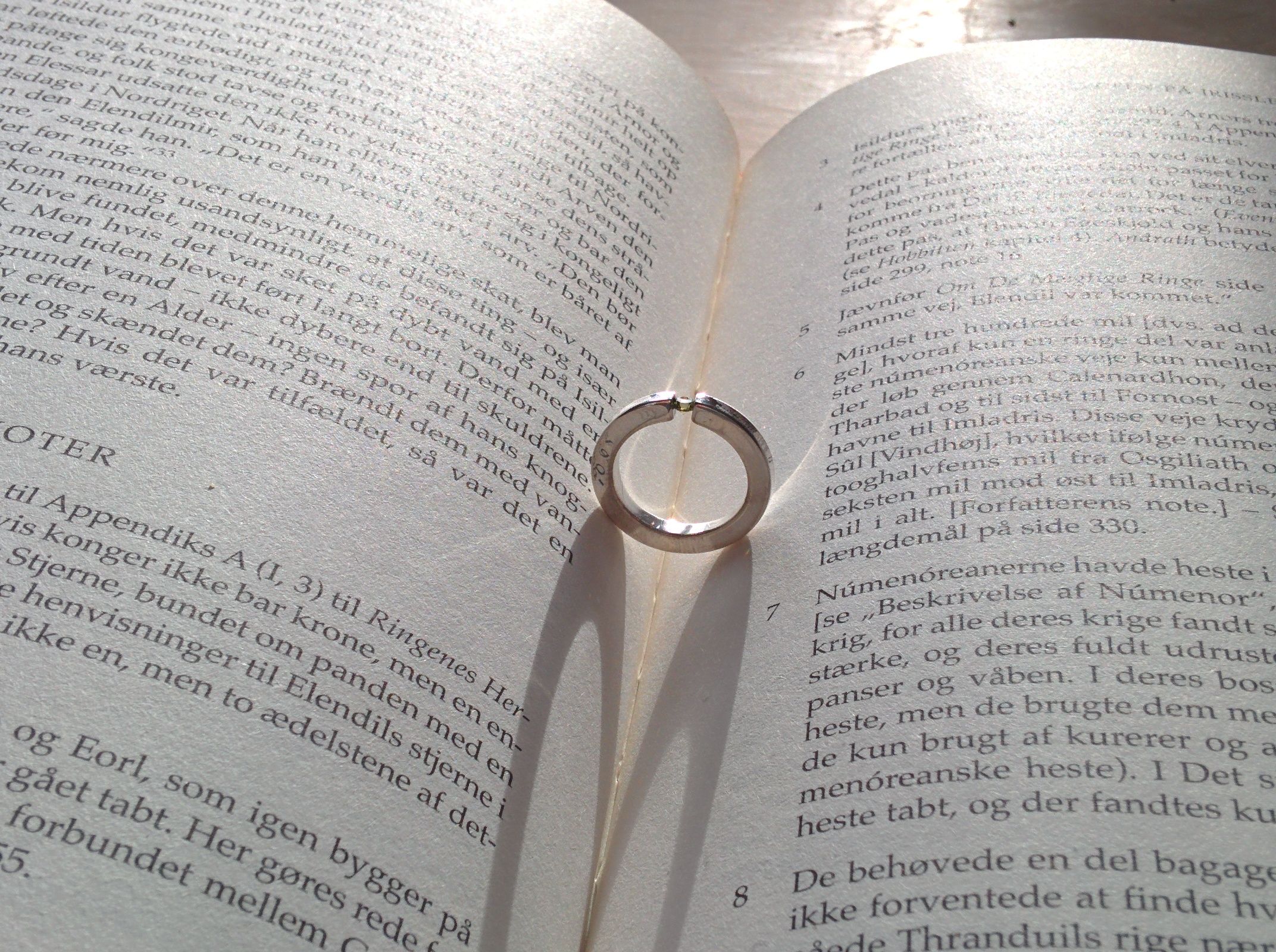 Simple Silver Ring With Tension Set Gemstone : 7 Steps (with Pictures ...