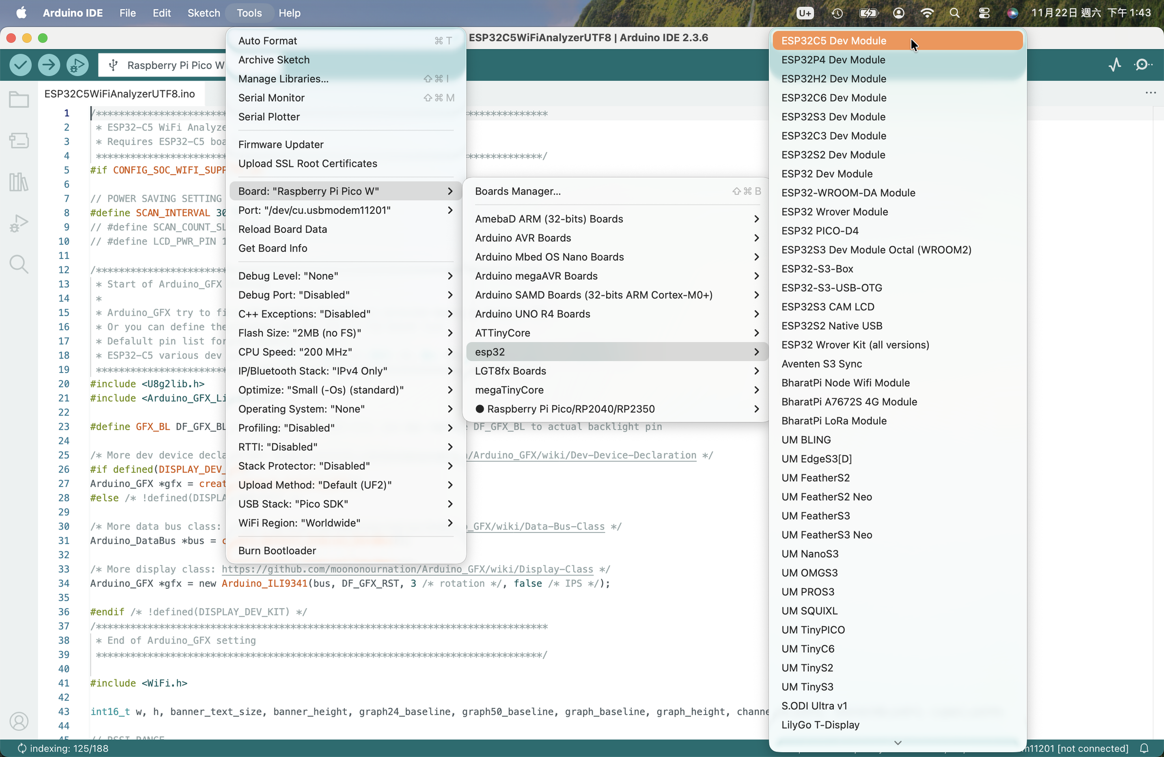 ESP32-C5 Dual Band WiFi Analyzer : 10 Steps (with Pictures) - Instructables