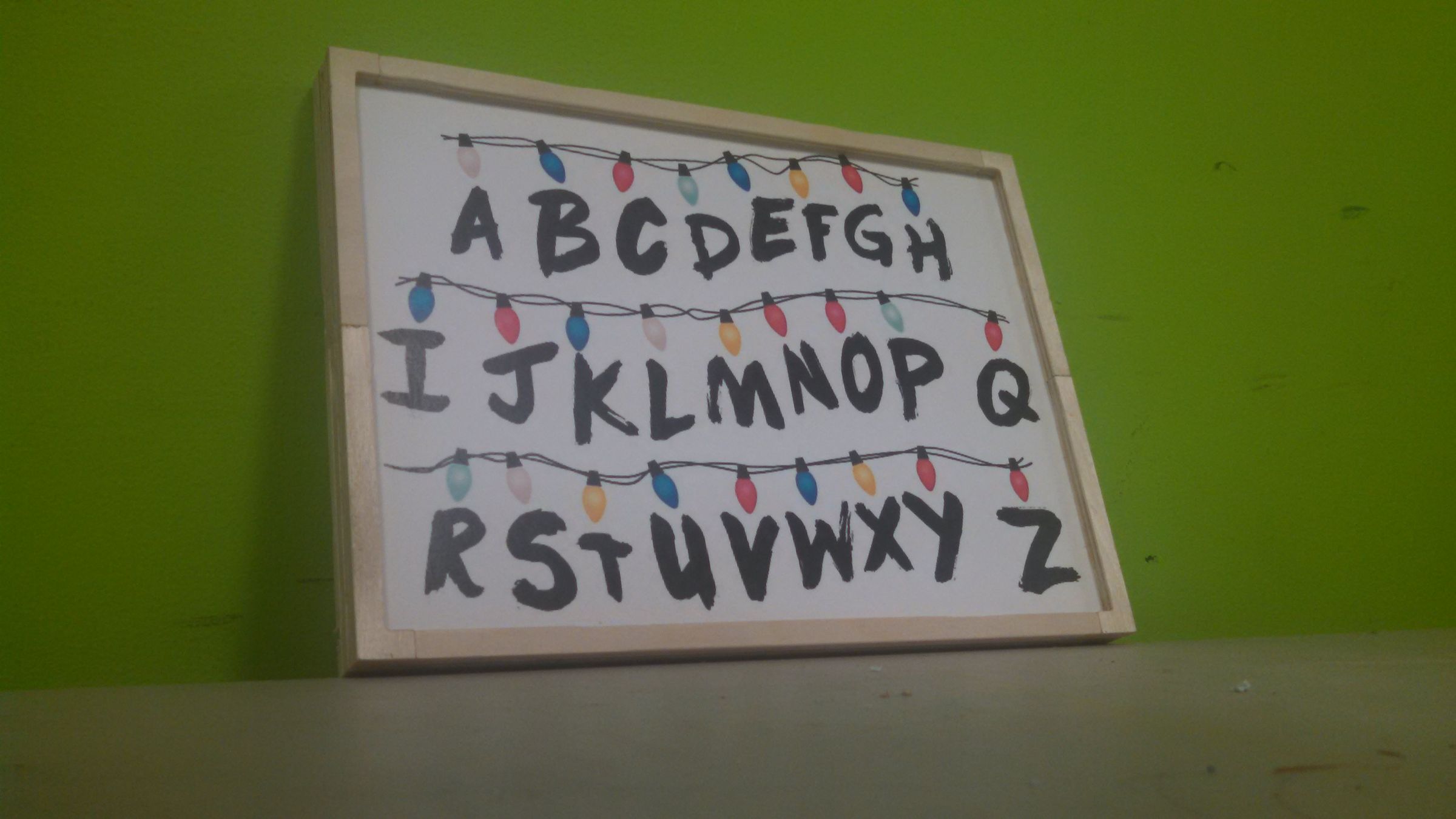 Stranger Things Interactive Wall Art : 7 Steps (with Pictures ...