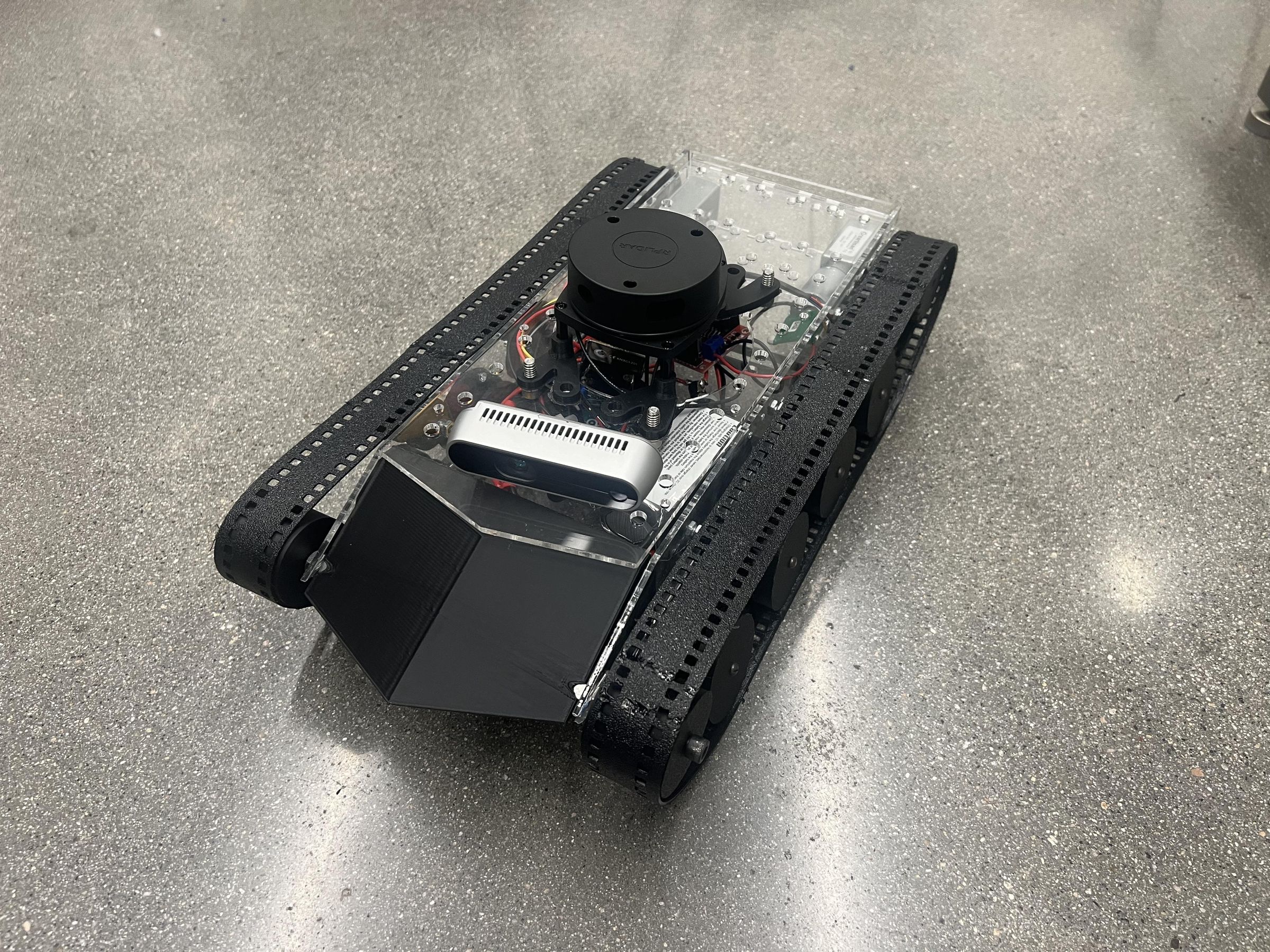 Remote Controlled Tracked Vehicle With Obstacle Avoidance : 11 Steps ...