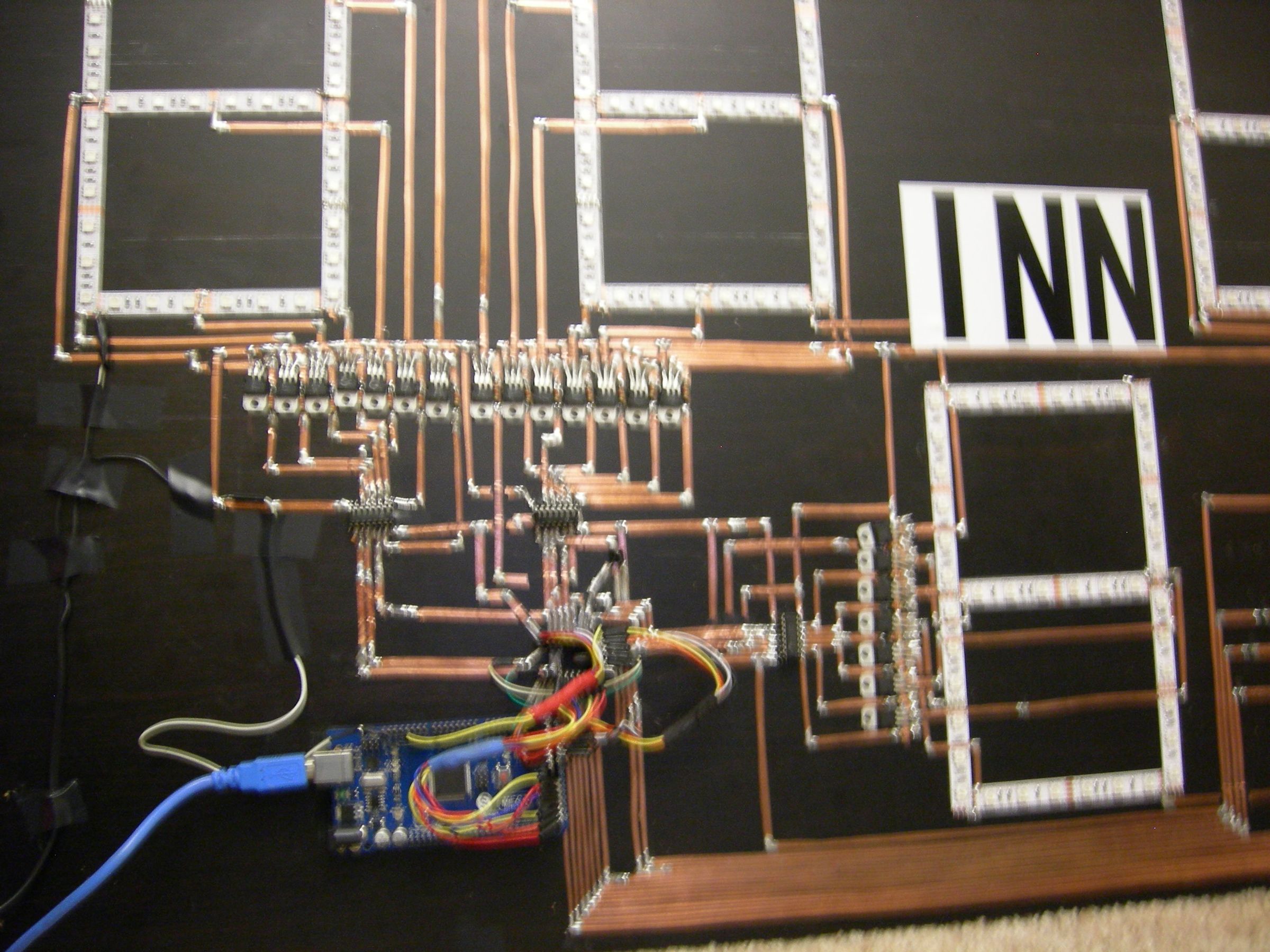 Remote Controlled Arduino Scoreboard Using LED Strips : 14 Steps (with ...