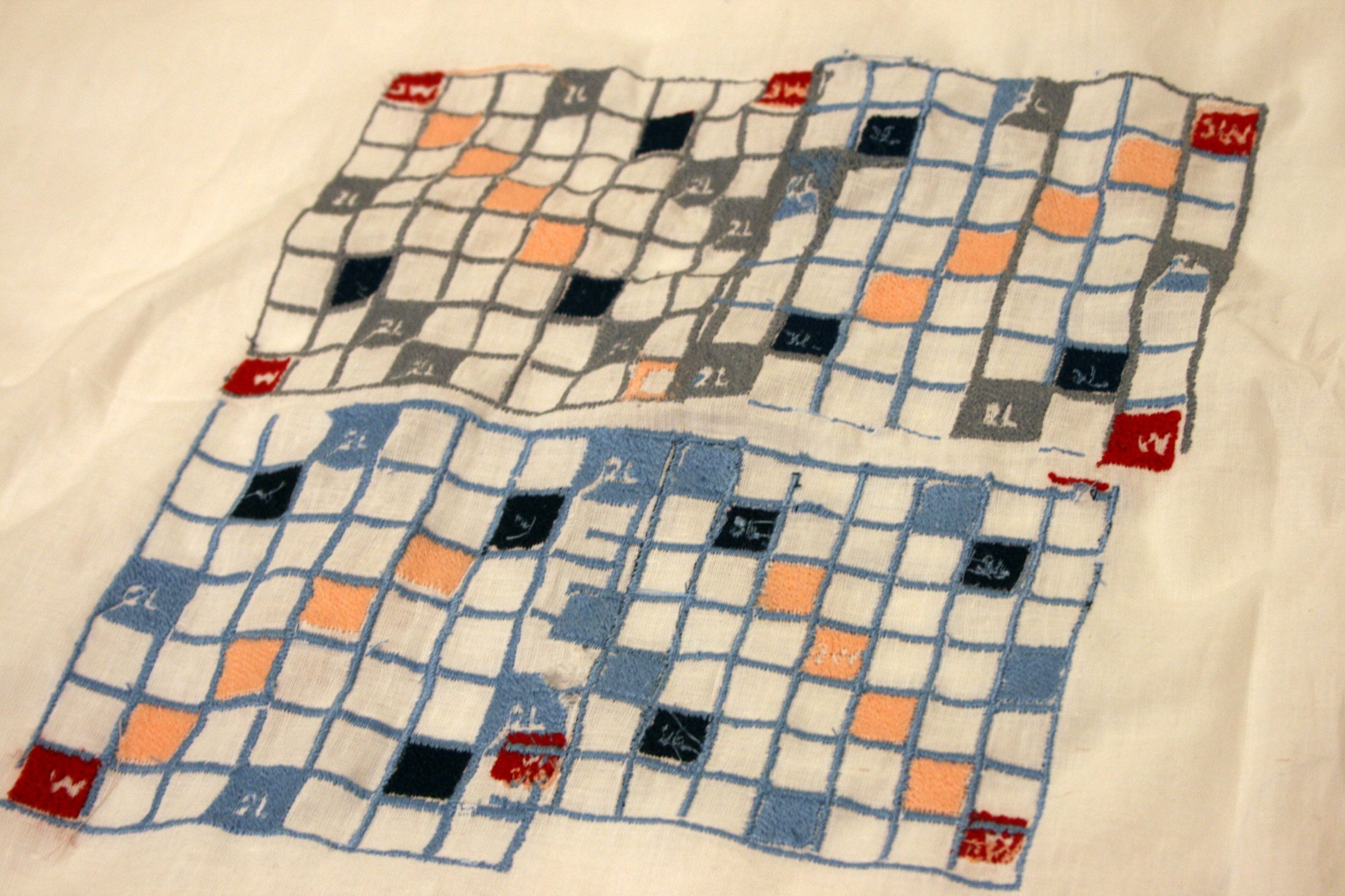 CNC Embroidery: Fabric Scrabble-like Board : 6 Steps (with Pictures ...